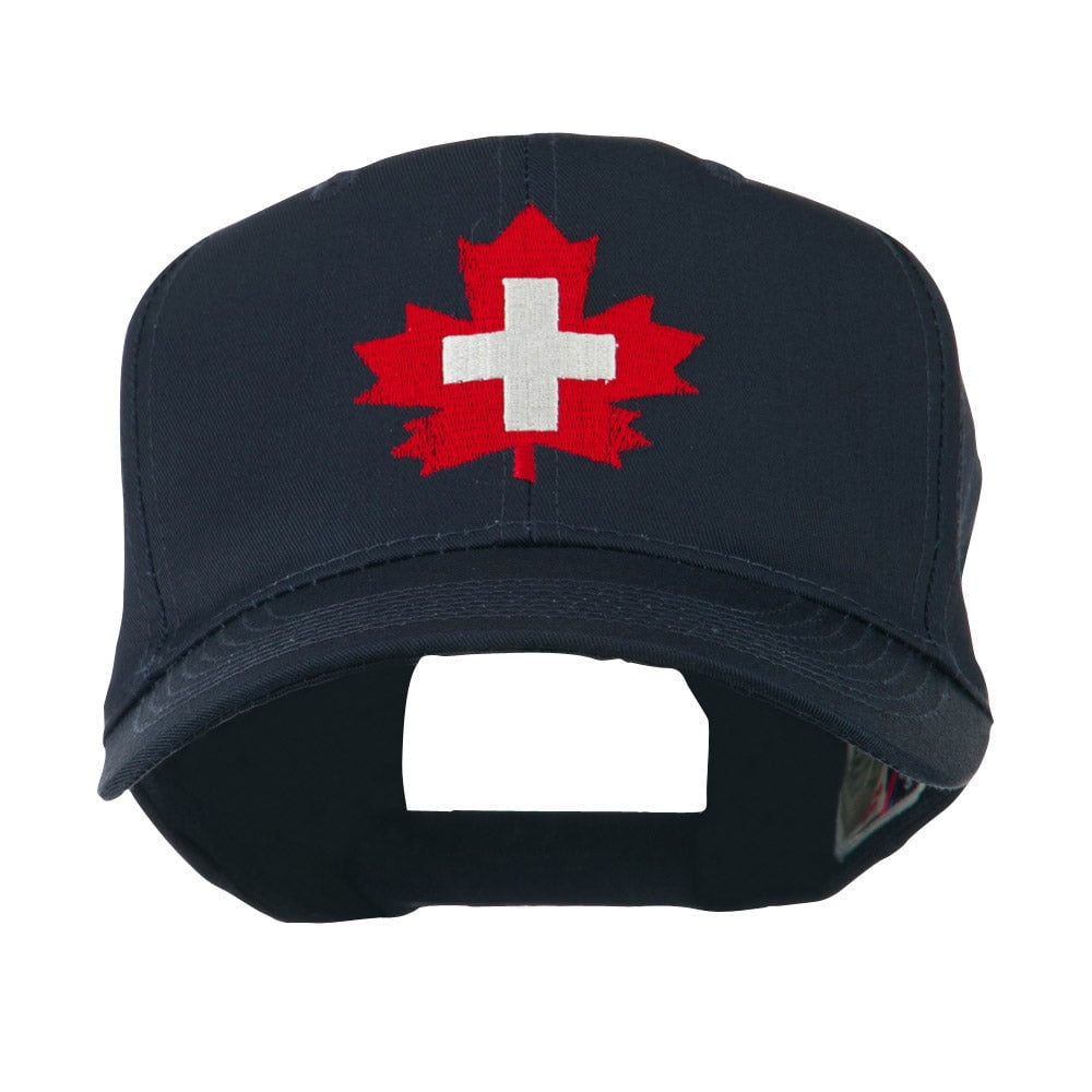 Canada's EMT Medical Maple Leaf Embroidered Cap - Navy OSFM - Walmart.com