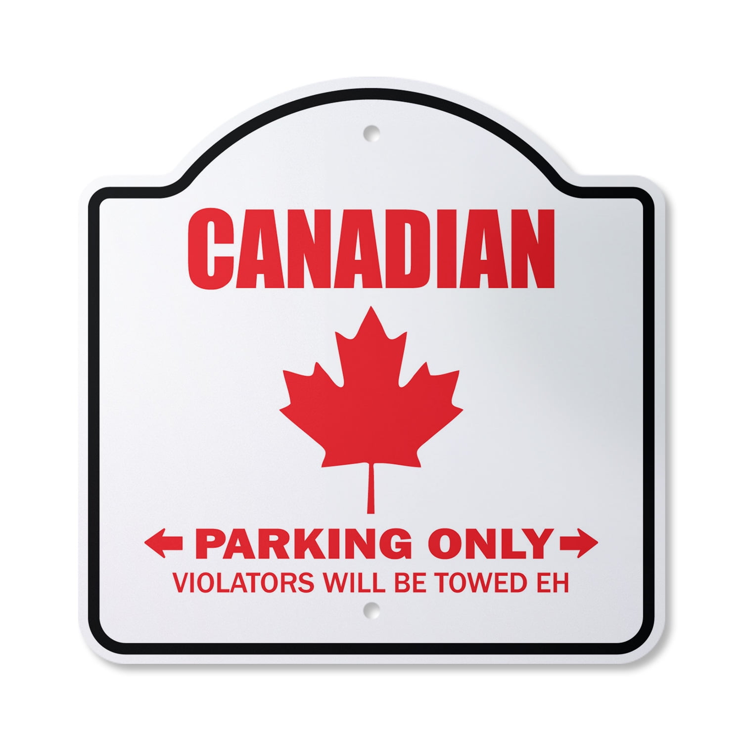 Canadian 12" X 12" Sign | Indoor/Outdoor Plastic | SignMission Designer ...