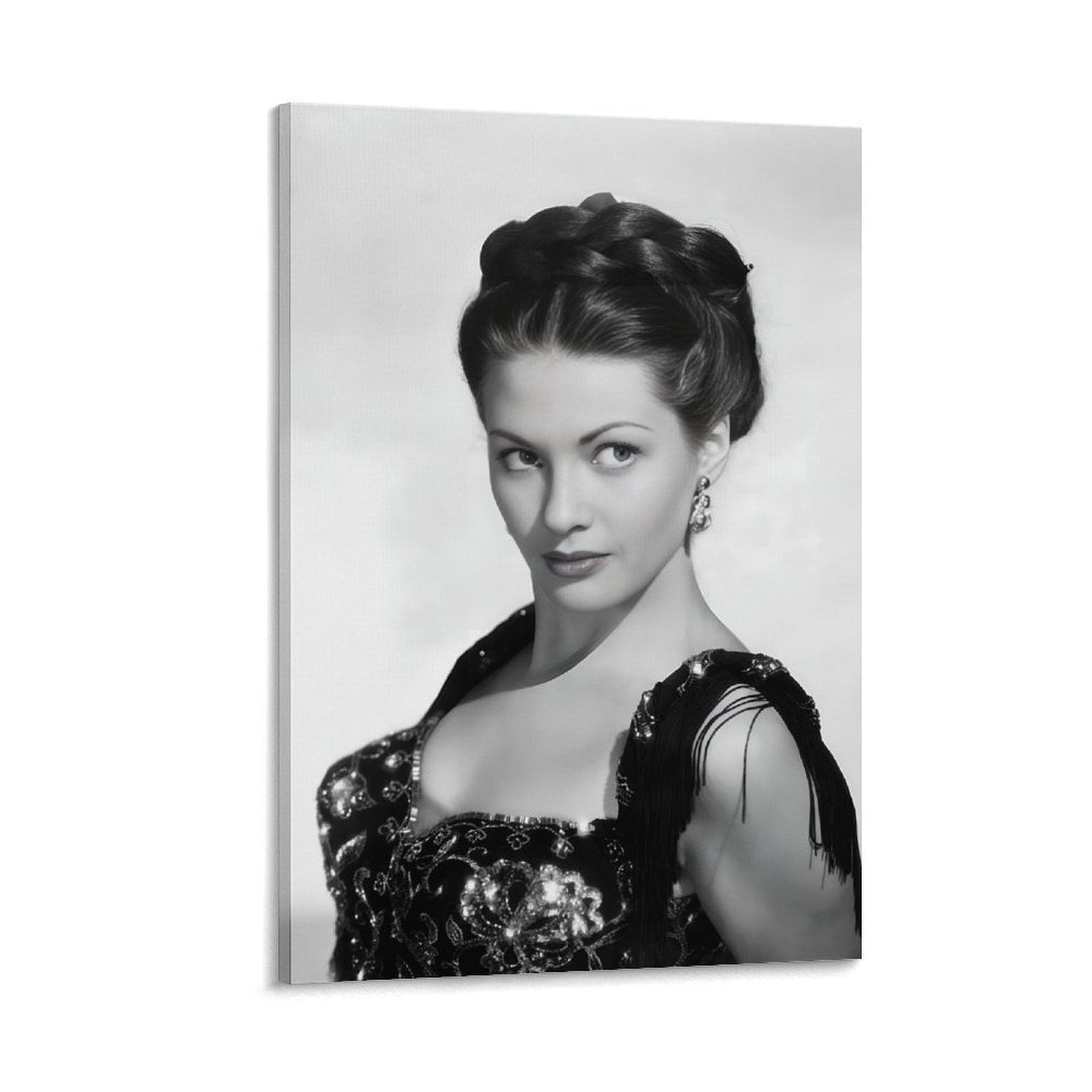 Canadian Actresses Yvonne De Carlo Poster Posters Wall Art Painting ...
