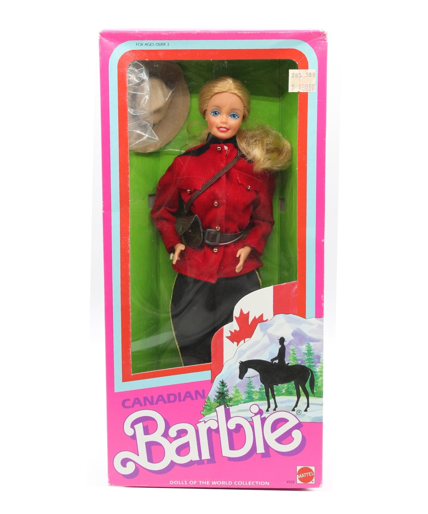 Canadian Barbie Dolls of the World 1987 Mattel 4928 - Walmart.com