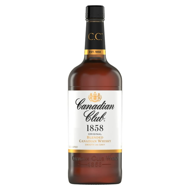 Canadian Club ® 1858 Whisky 1L - Walmart.com