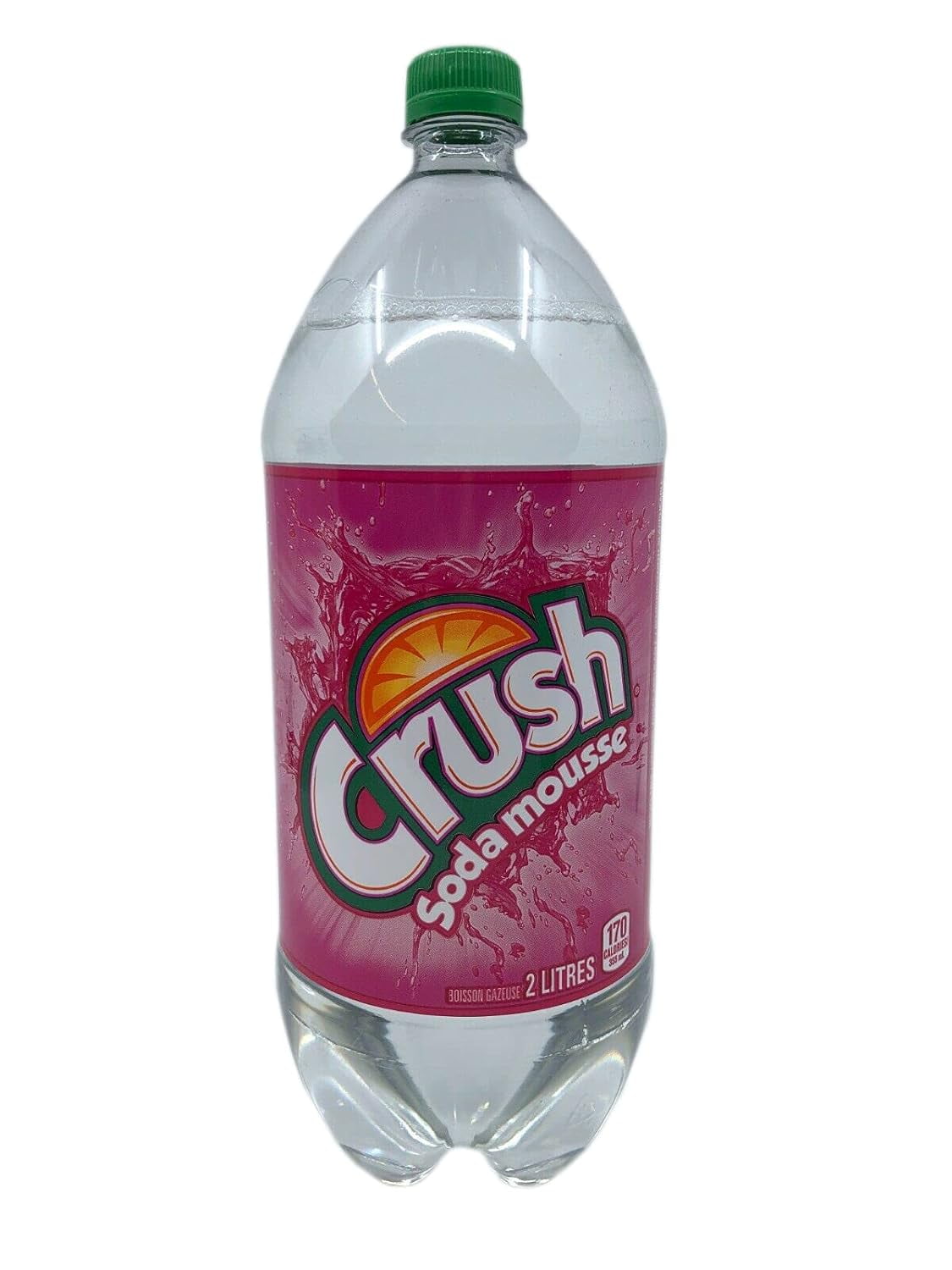 Canadian Crush Cream Soda (Creme Mousse) 2L Single Bottle - Walmart.com