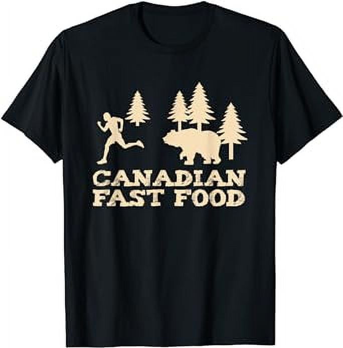 Canadian Fast Food T-Shirt - Walmart.com