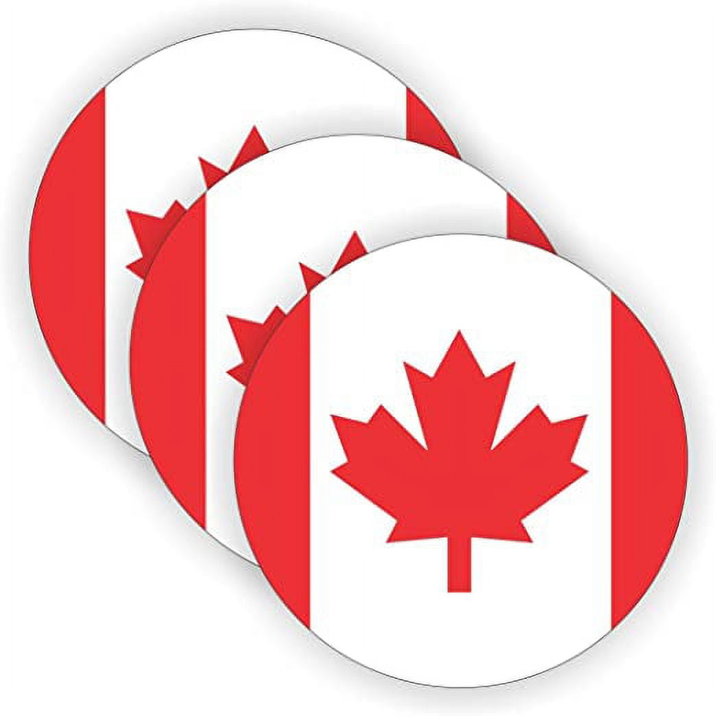 Canadian Flag Hard Hat Sticker / Decal / Label Tool Lunch Box Helmet ...
