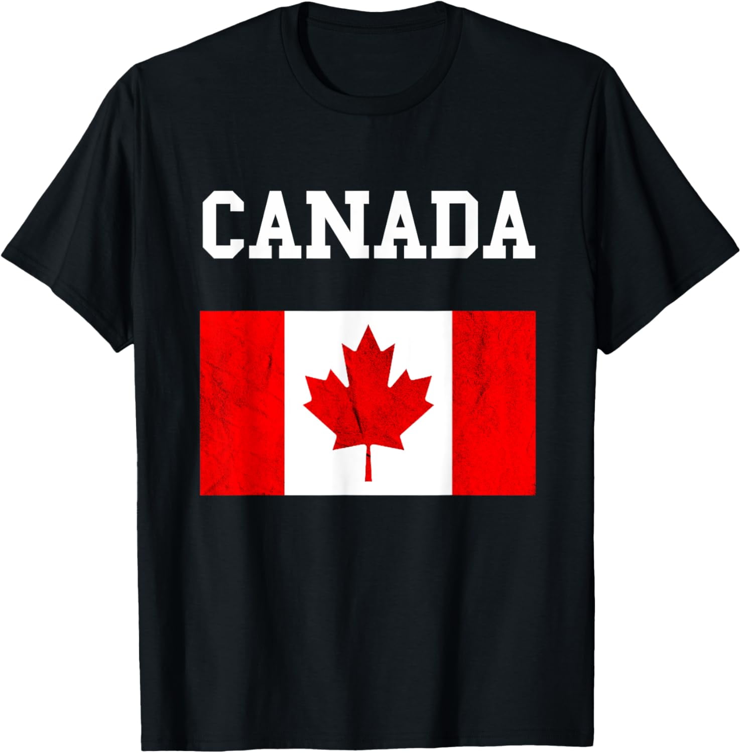 Canadian Flag Maple Leaf Canadian Flag T-Shirt - Walmart.com