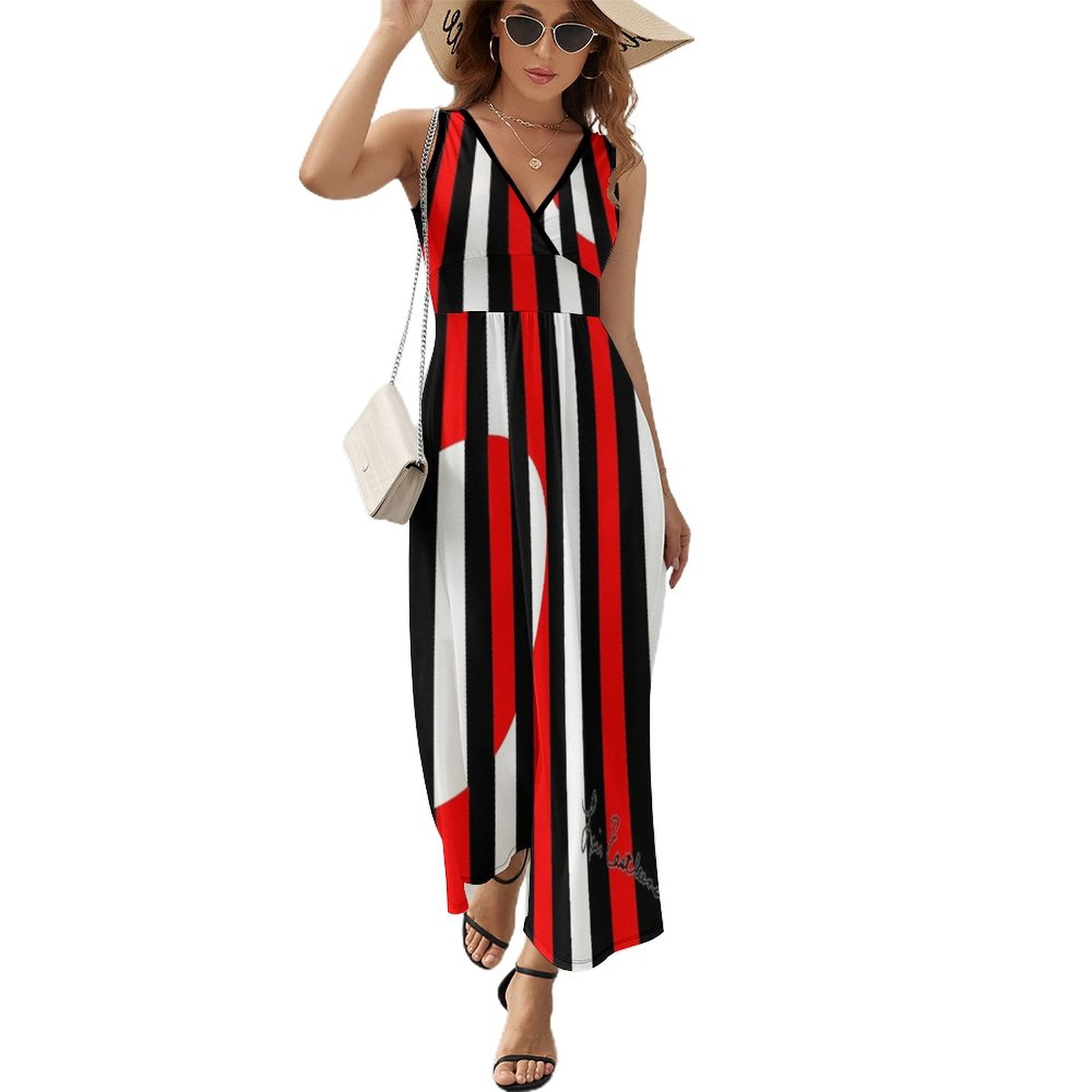 Canadian Flag Sleeveless Dress fairy dress women's evening dresses ...