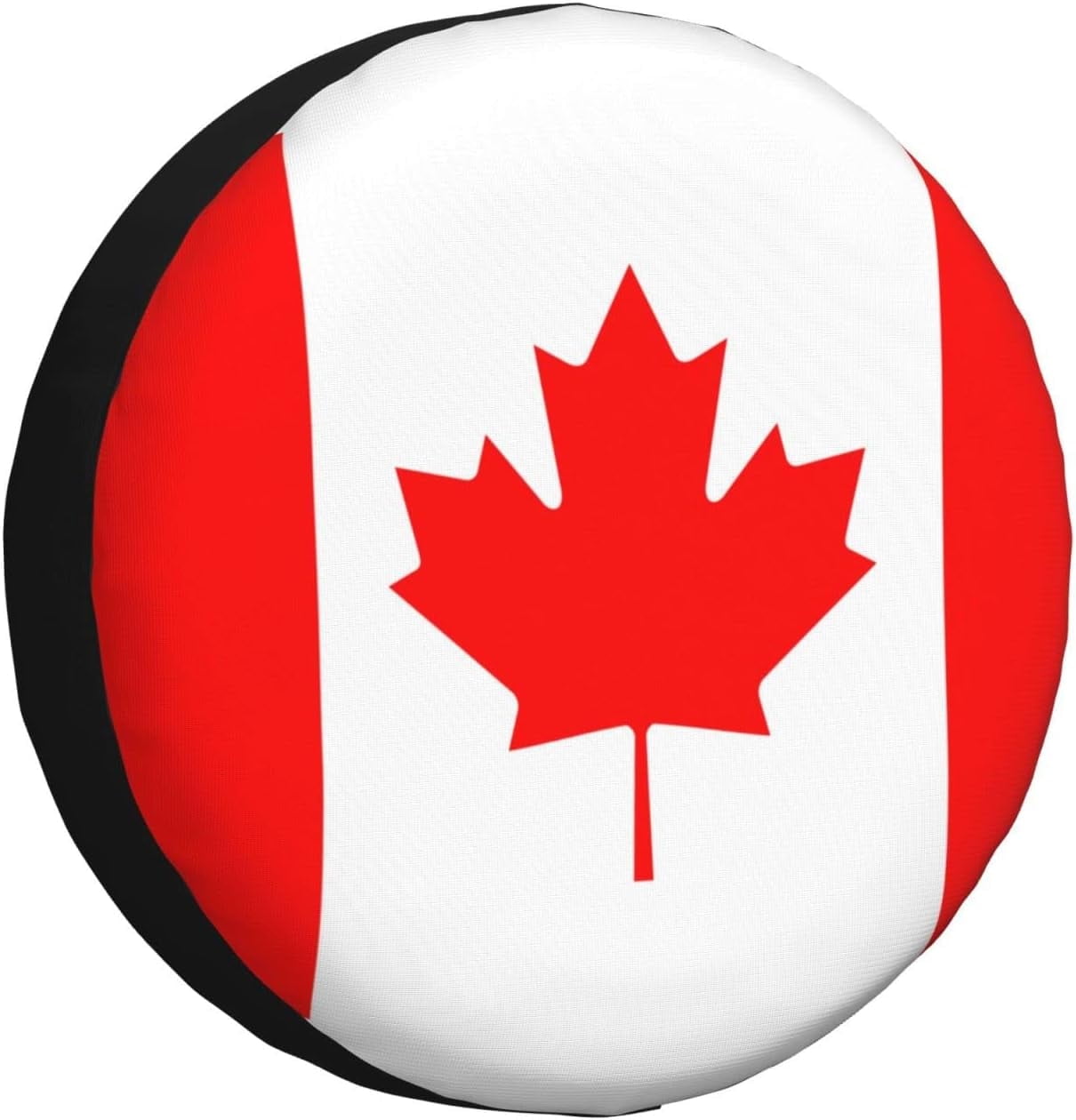 Canadian Flag Spare Tire Cover Wheel Protectors PVC Leather ...