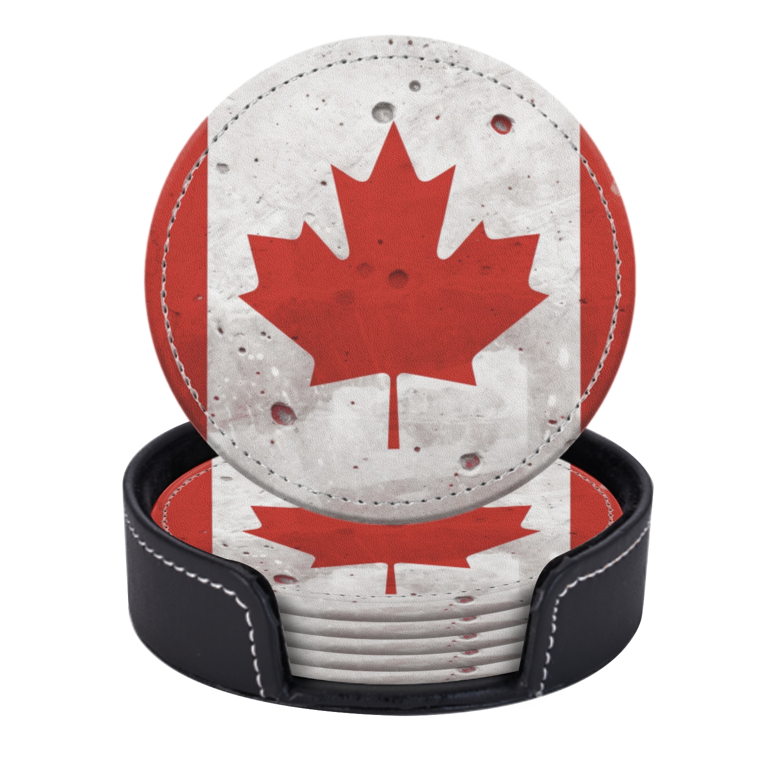 Canadian Flag With Bullet Holes In The Background - Walmart.com