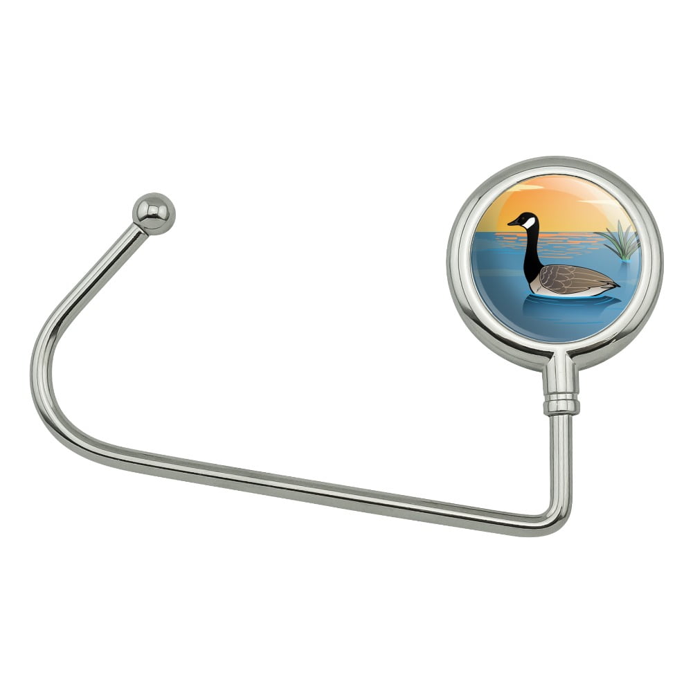 Canadian Goose Geese Swimming Canada Purse Bag Hanger Holder Hook ...