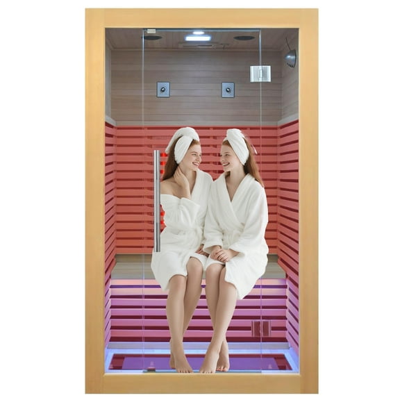 Syedee Far Infrared Sauna Home Sauna Spa Room Canadian Hemlock Wood ...