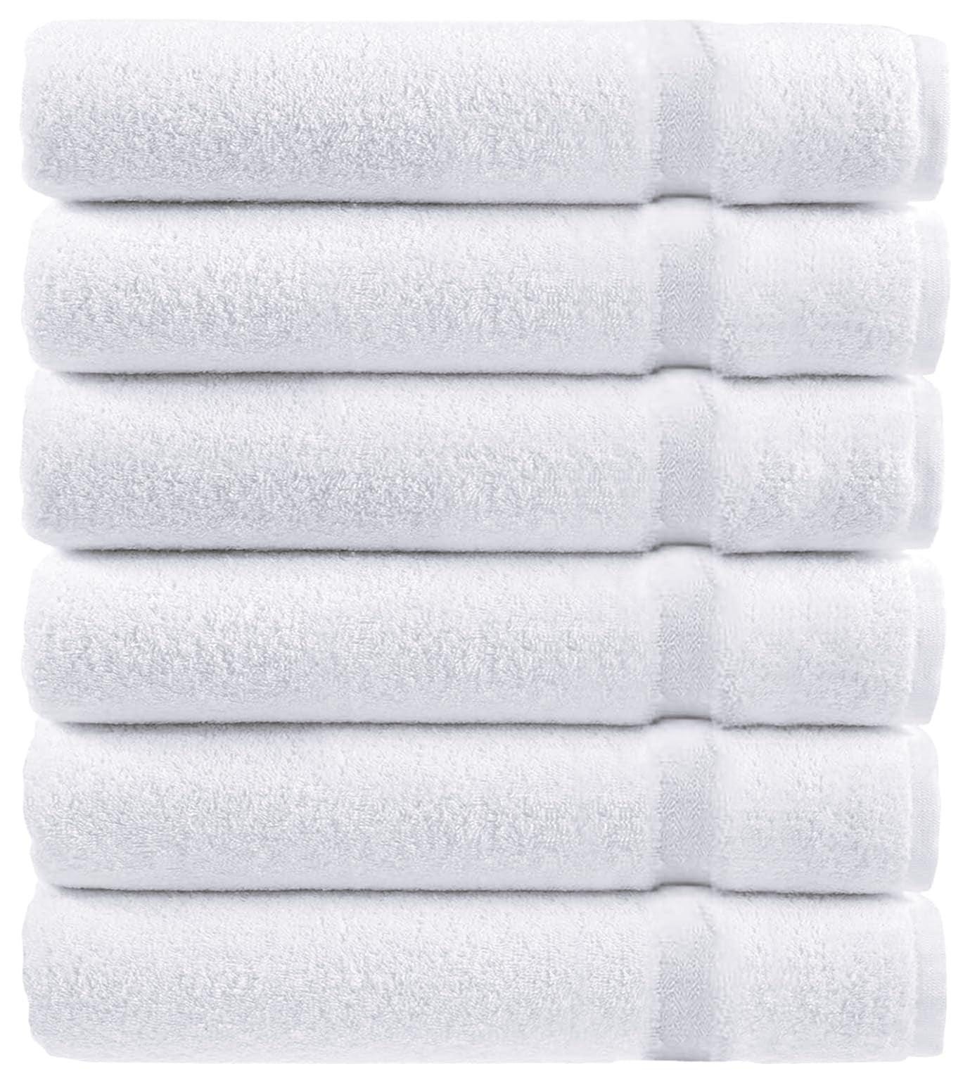 Canadian Linen Premium White Bath Towels Set 24