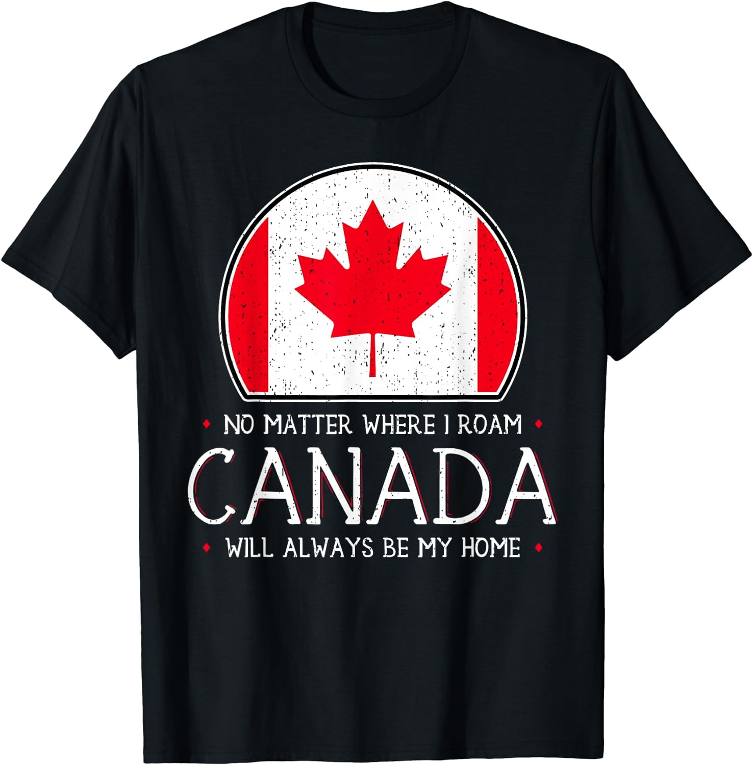 Canadian Shirt Canada Pride Flag North Maple Leaf Eh Gift T-Shirt ...