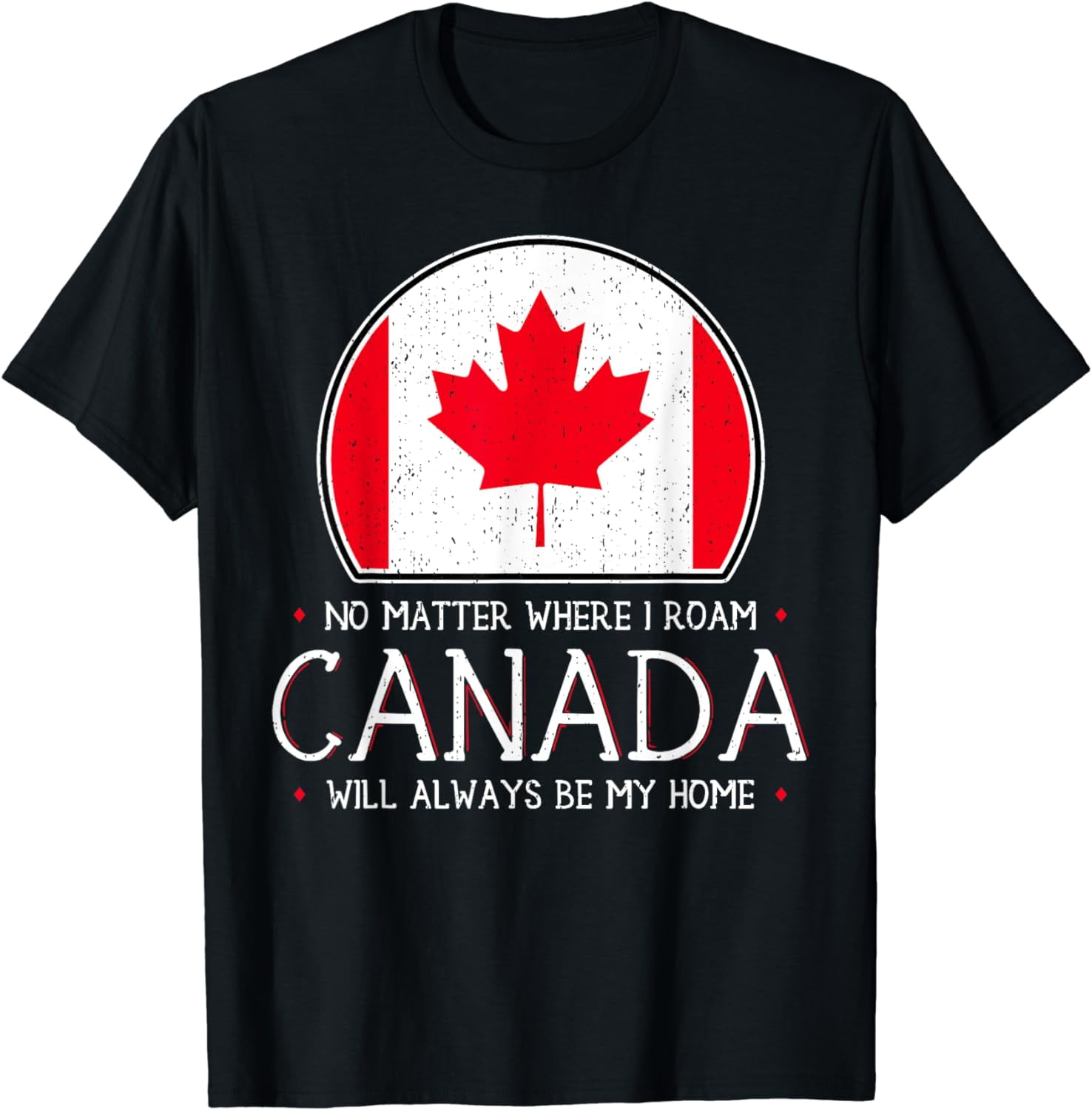 Canadian Shirt Canada Pride Flag North Maple Leaf Eh Gift T-Shirt ...