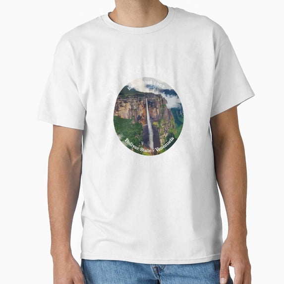 Canaima National Park Np Shirt, Casual Graphic Tee, Everyday Short ...
