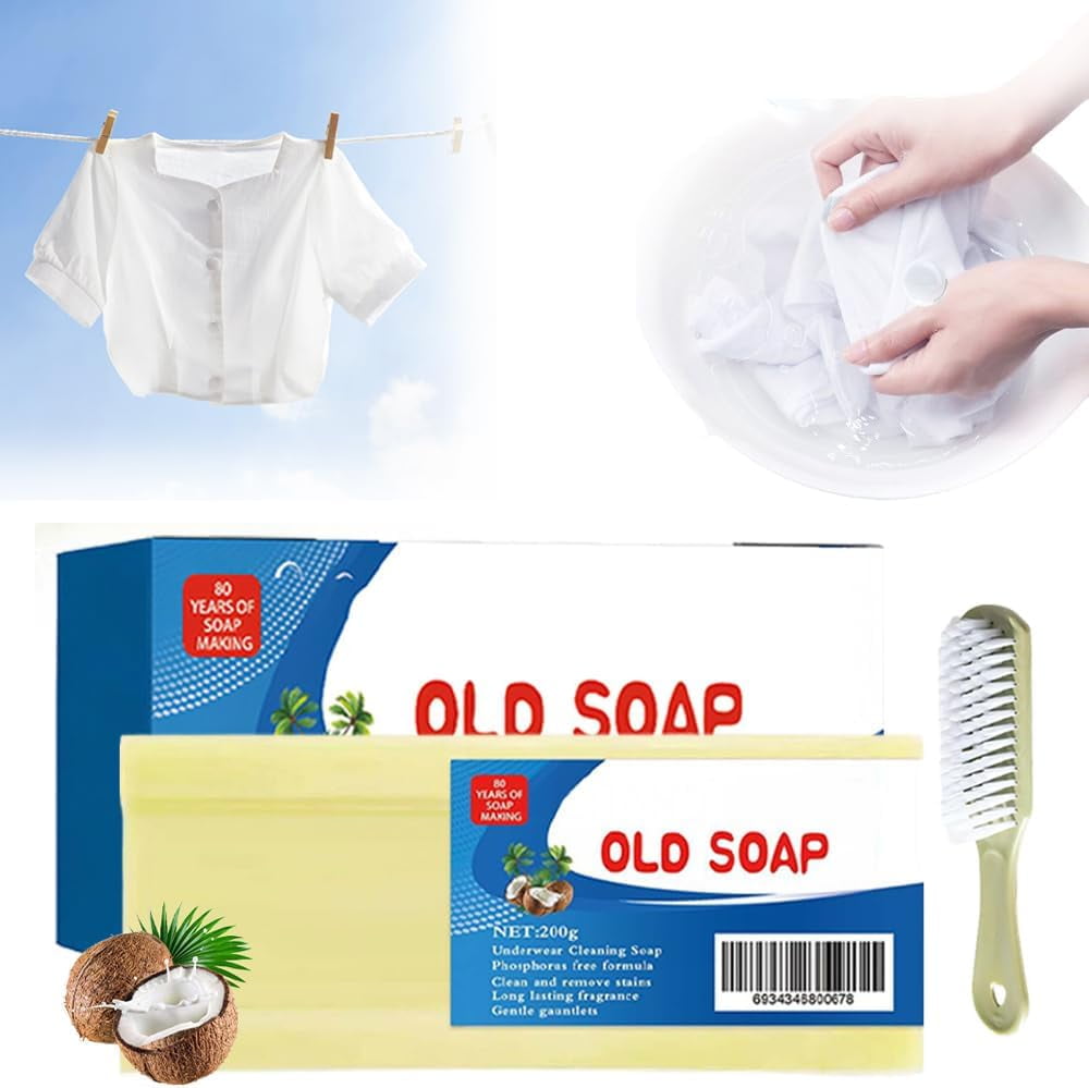 Canal Old Soap with Brush, 2024 New Canal Old Soap With Brush Stain ...