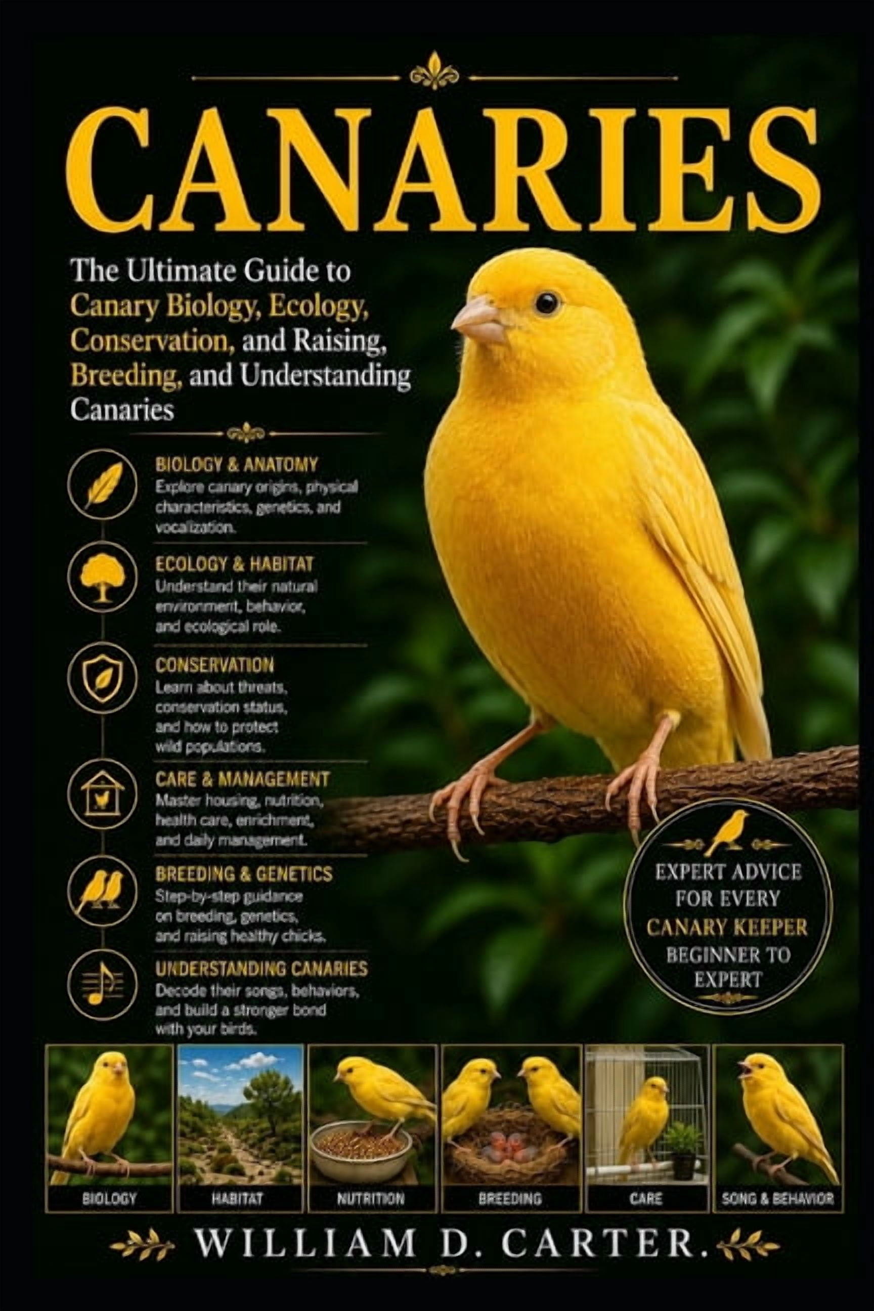 Canaries: The Ultimate Guide to Canary Biology, Ecology, Conservation ...