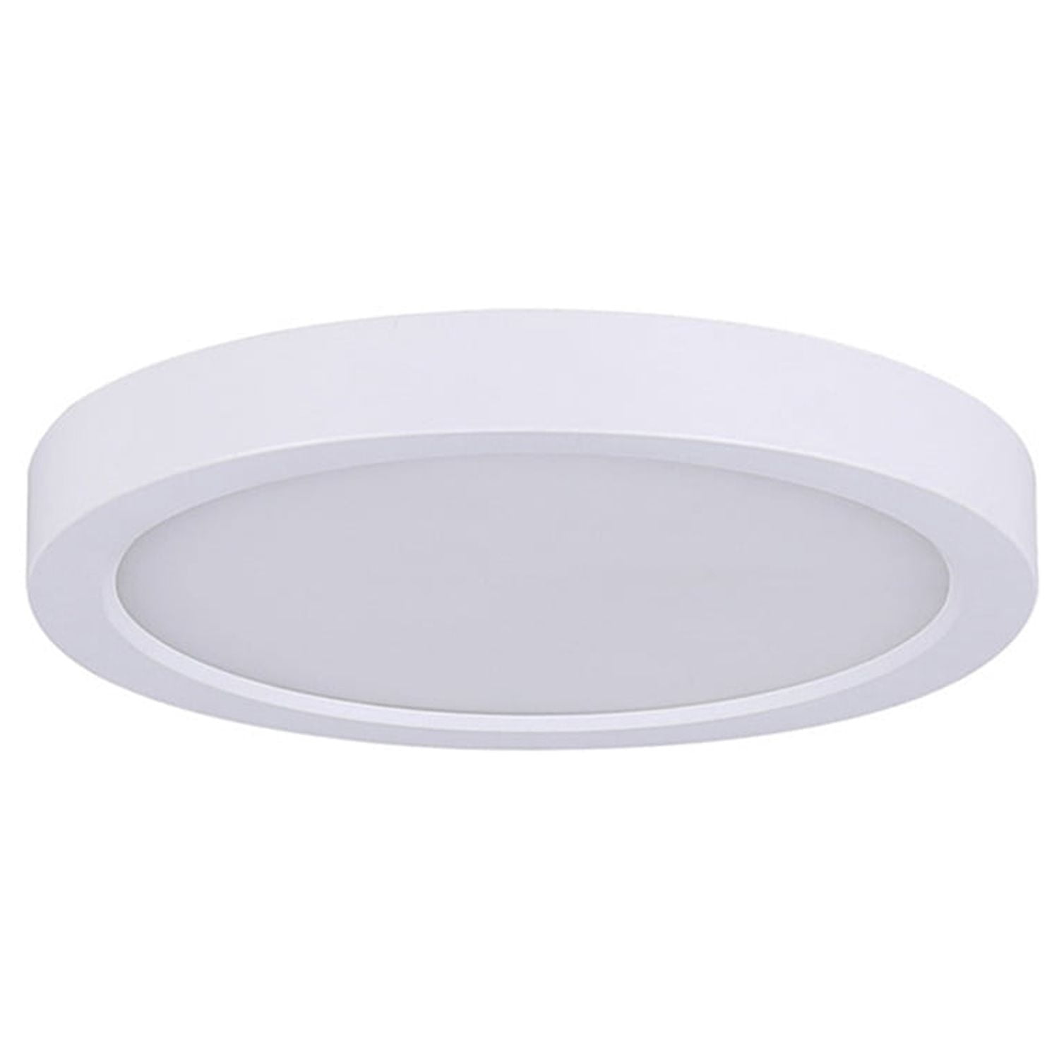 Canarm 7 In. White LED Disc Flush Mount Light Fixture LED-SM7DL-WT-C ...