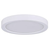 Canarm 7 In. White LED Disc Flush Mount Light Fixture LED-SM7DL-WT-C ...