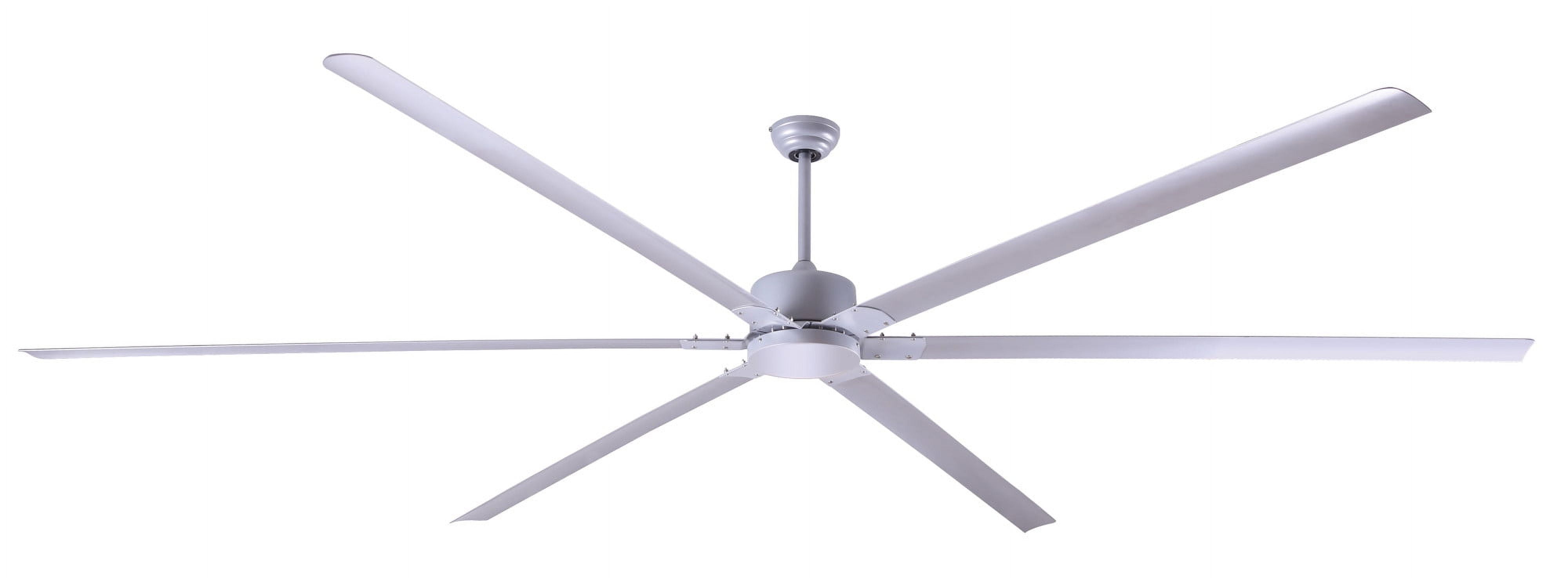 Canarm CP120PG Fanbos 120" 6 Blade Indoor Ceiling Fan - Painted Grey ...