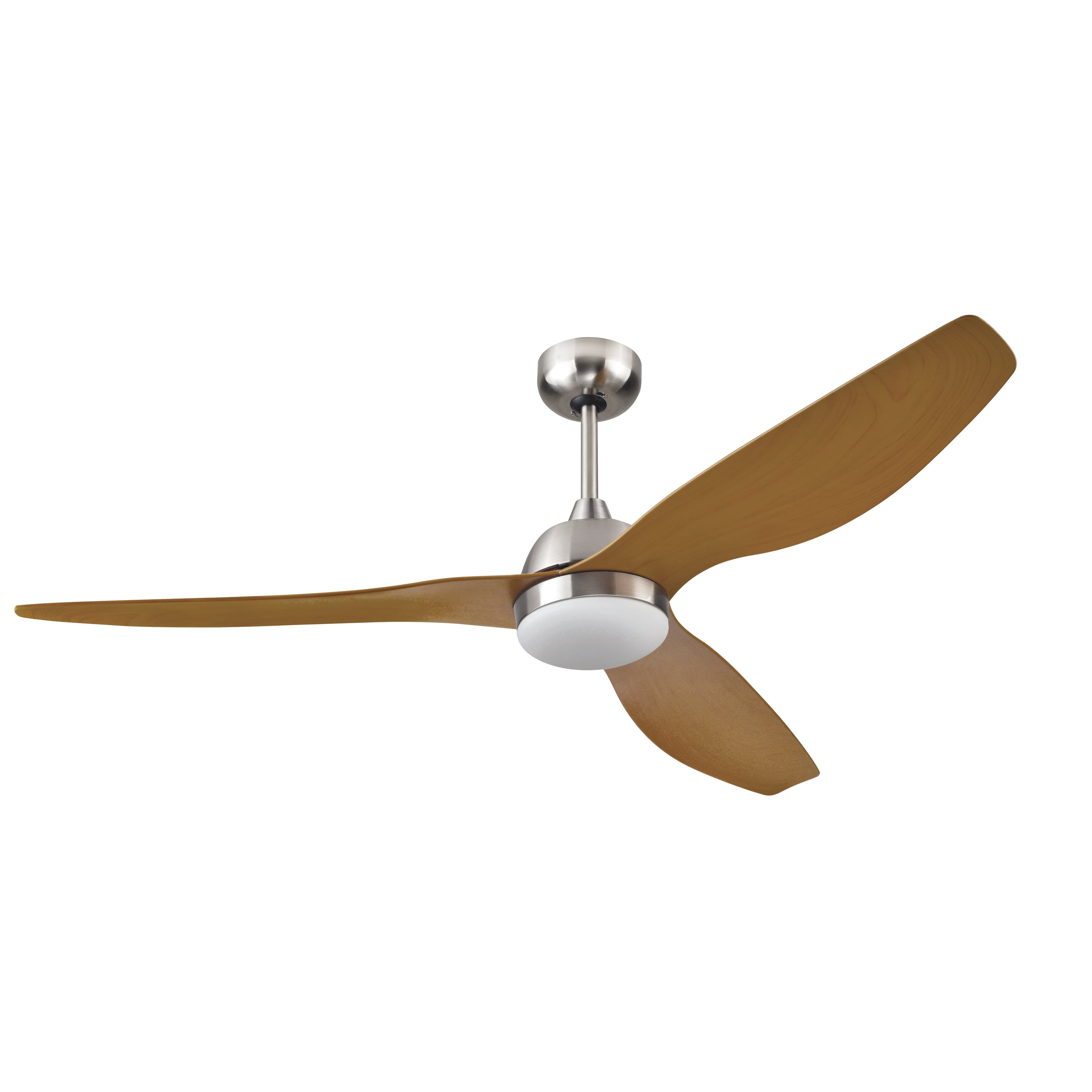 Canarm Duke 52 Duke 52" 3 Blade Indoor Dc Motor Ceiling Fan - Nickel ...