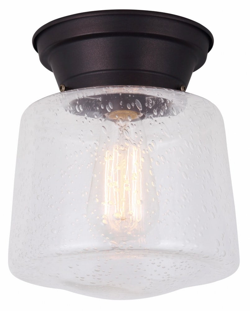 IFM623A08ORB Canarm Inc Mill - 1 Light Flush Mount-9.25 Inches Tall and ...