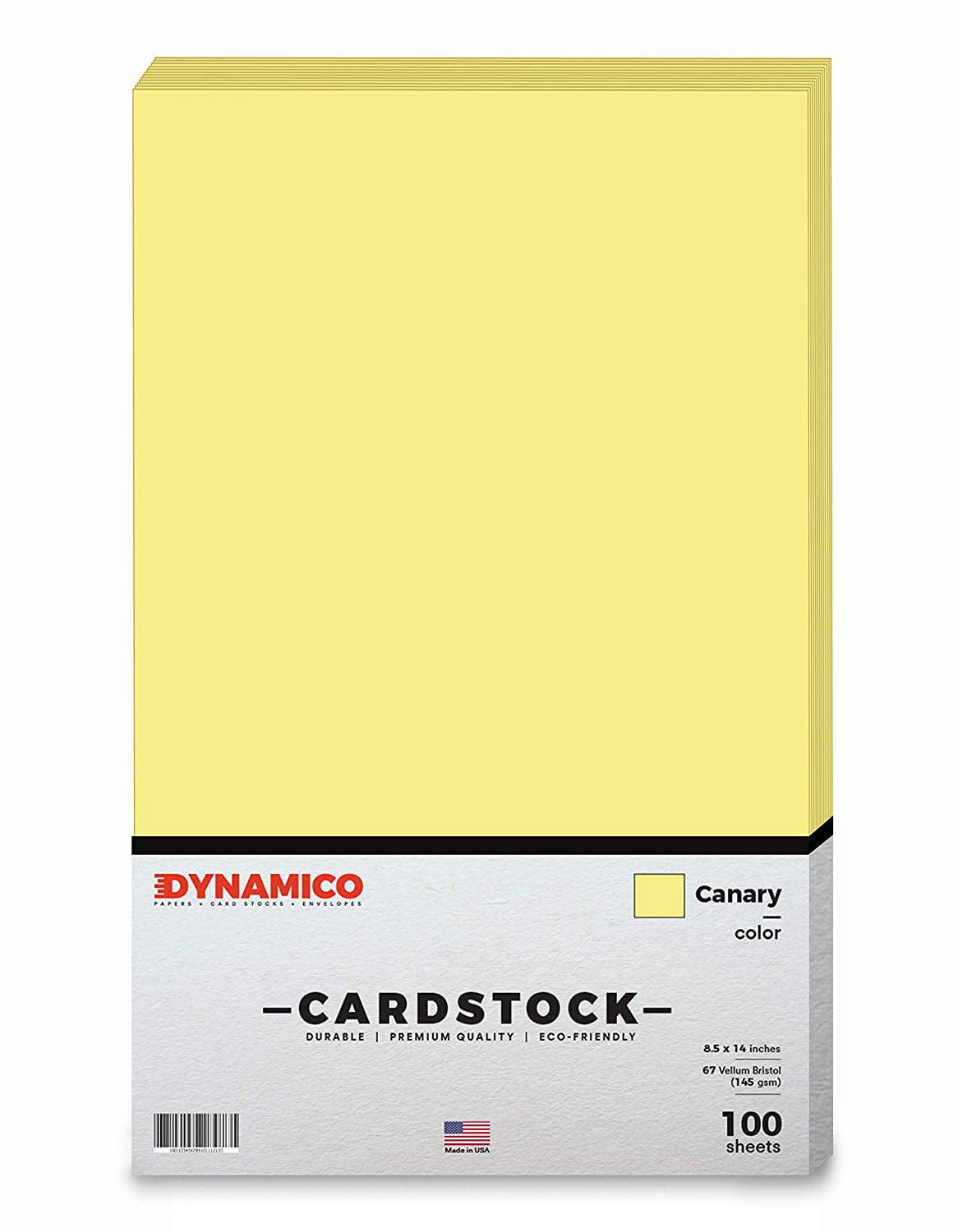 Canary 8.5 x 14" Pastel Color Cardstock Paper - for Cards and ...
