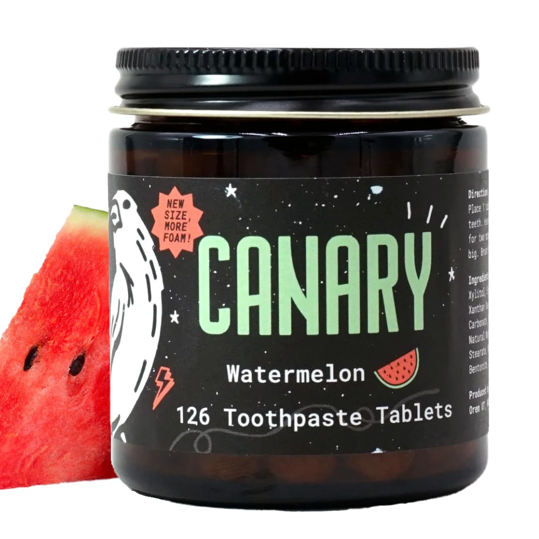 Canary Hydroxyapatite Toothpaste Tablets Watermelon- Remineralizing ...