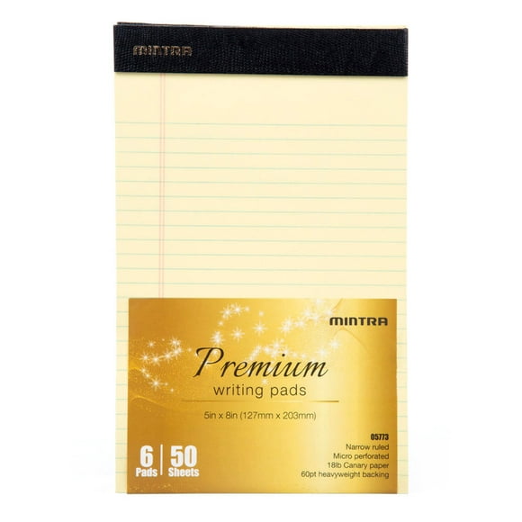 5 X 8 Writing Pad