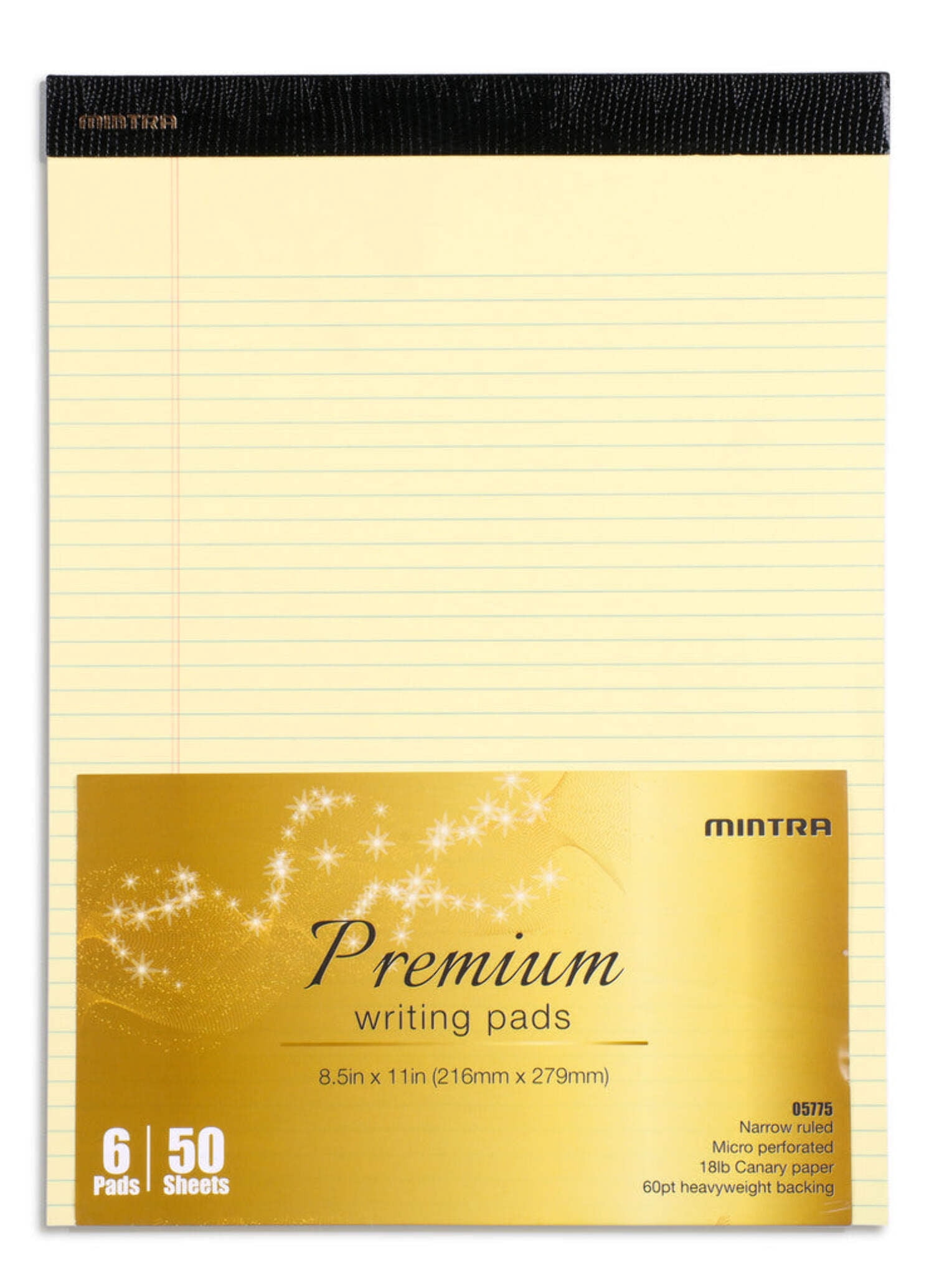 Mintra, Legal Pads, 6 Pack, 8.5in x 11in Narrow Ruled - Walmart.com