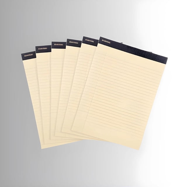 Canary Premium Legal Wide Ruled Writing Pads, 8.5" x 11", Yellow, 50 ...