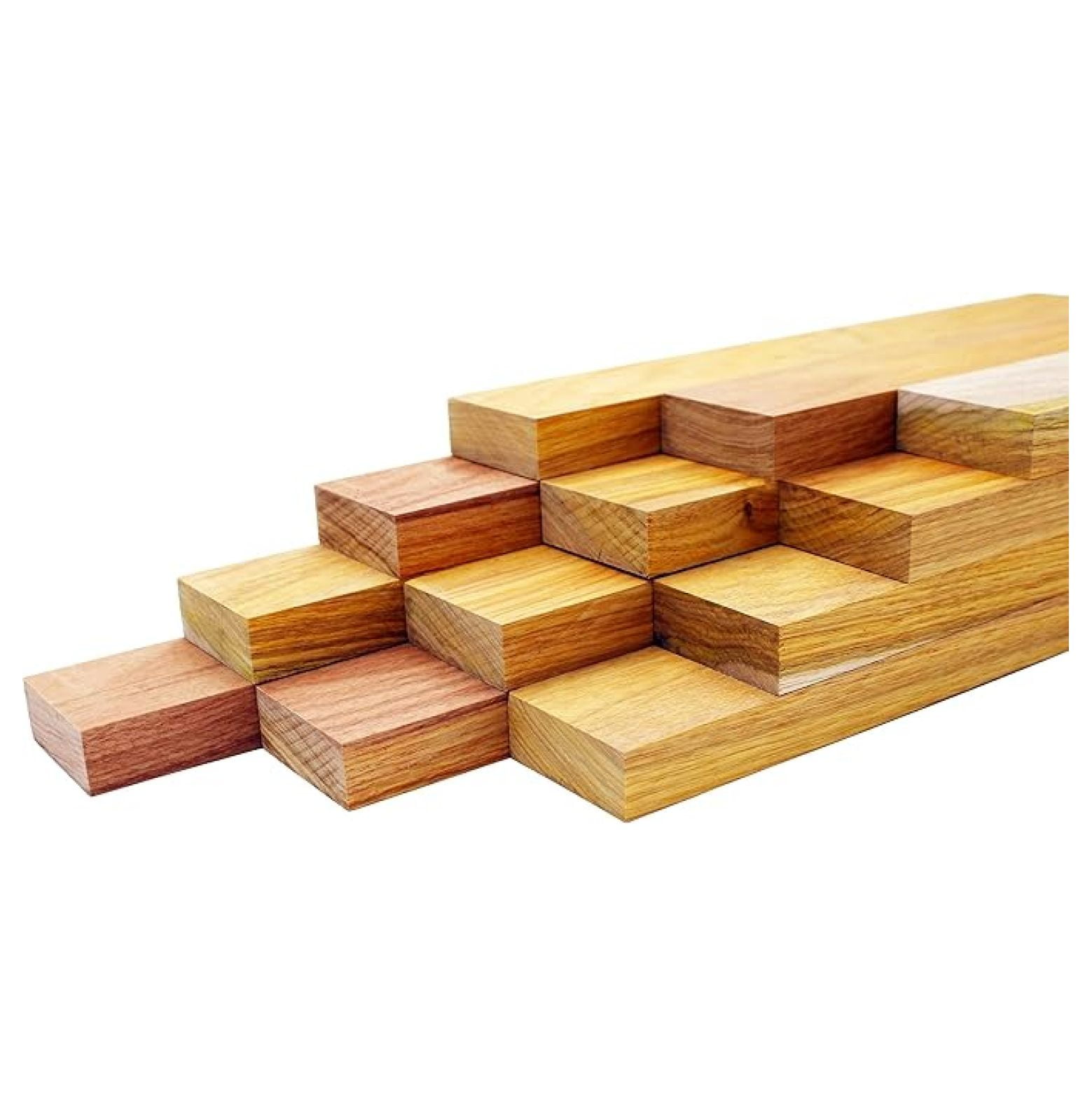 Canary Wood Lumber Boards 3/4" x 2" (4pcs) (3/4" x 2" x ") - Walmart.com