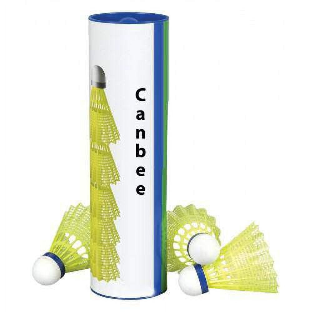 Canbee Kids Plastic Badminton Shuttlecock , Green | Pack Of 6 , Light ...