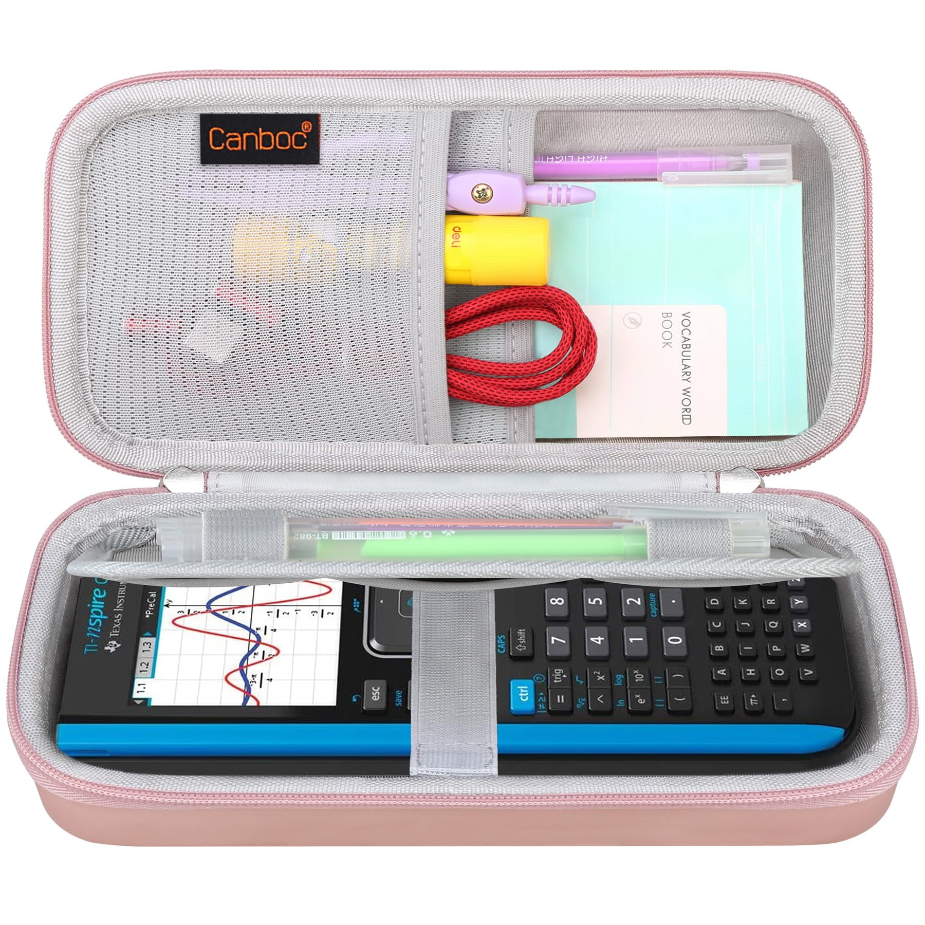 Canboc Case for Texas KEF16 Instruments TI-Nspire CX II CAS/TI-Nspire ...