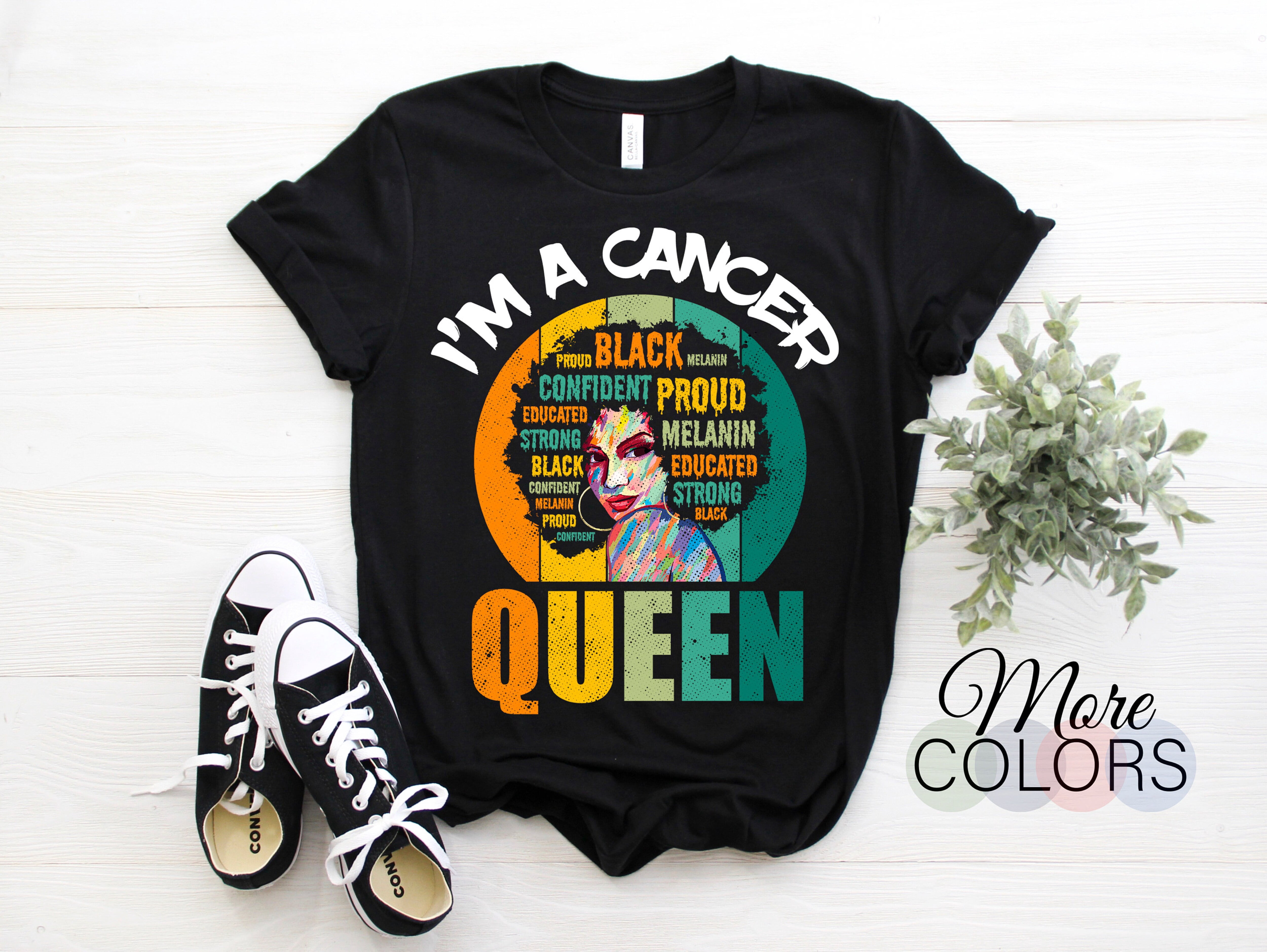 Cancer Afro Girl Queen Zodiac Facts Traits Horoscope Astrological Sign ...