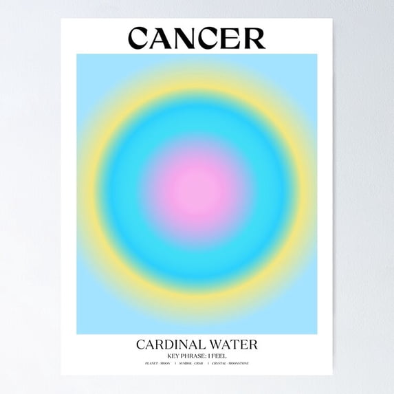 Cancer Art Print UNFRAMED Poster, 12x18 - Walmart.com