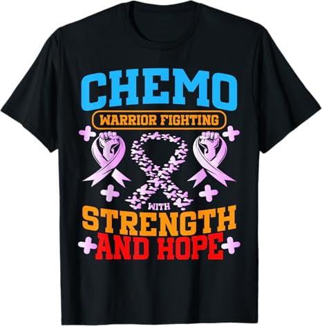 Cancer Awareness Chemotherapy Chemo Warrior Fighting T-Shirt - Walmart.com