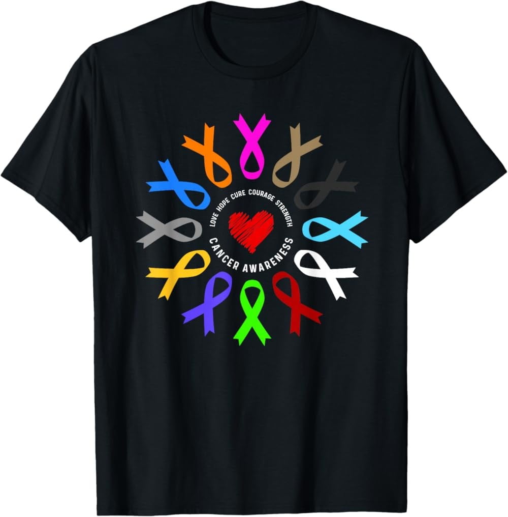 Cancer Awareness - Fight on Cancer - Cancer Survivor T-Shirt - Walmart.com