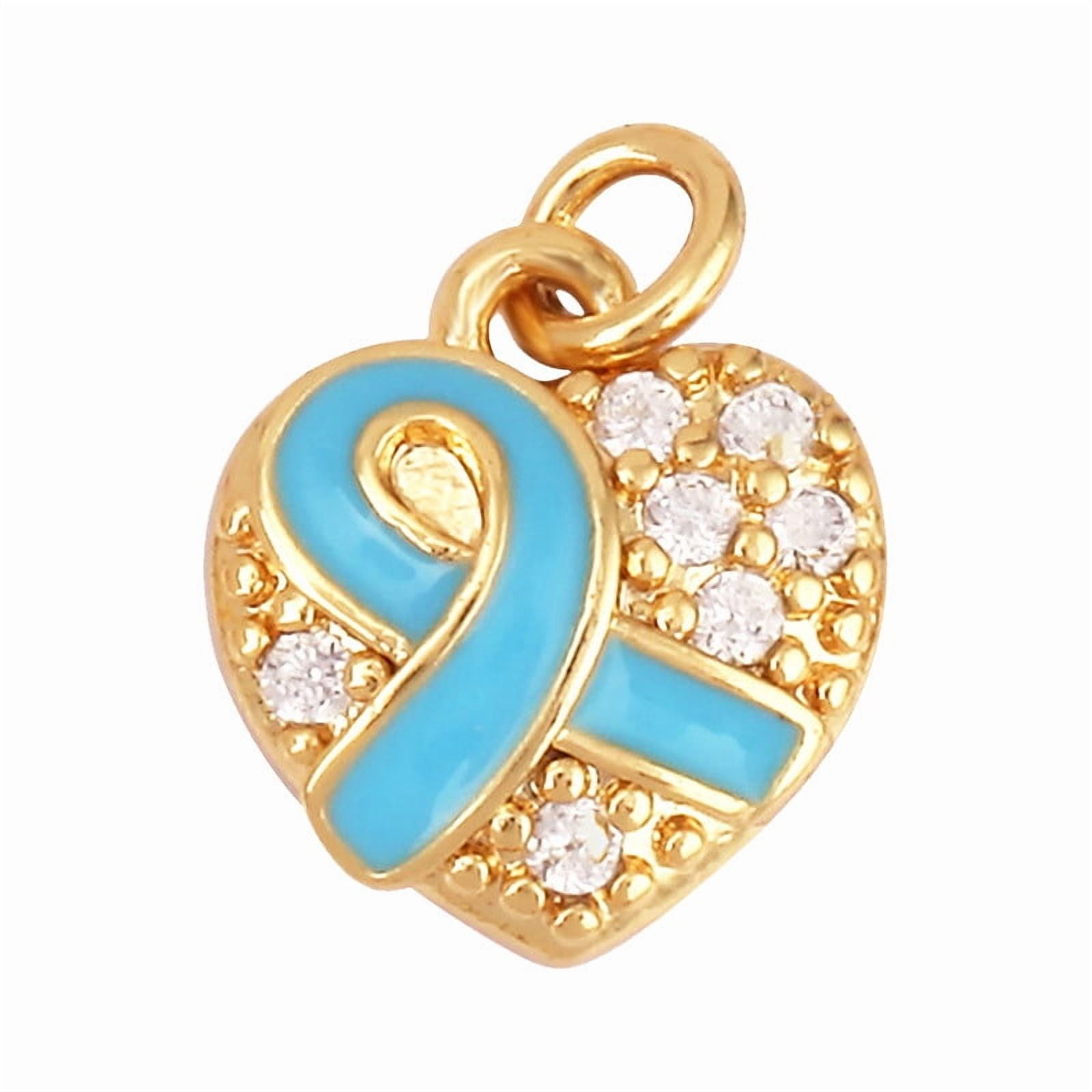 Cancer Awareness Ribbon Hanging Ornament Ribbon Inspirational For Women ...