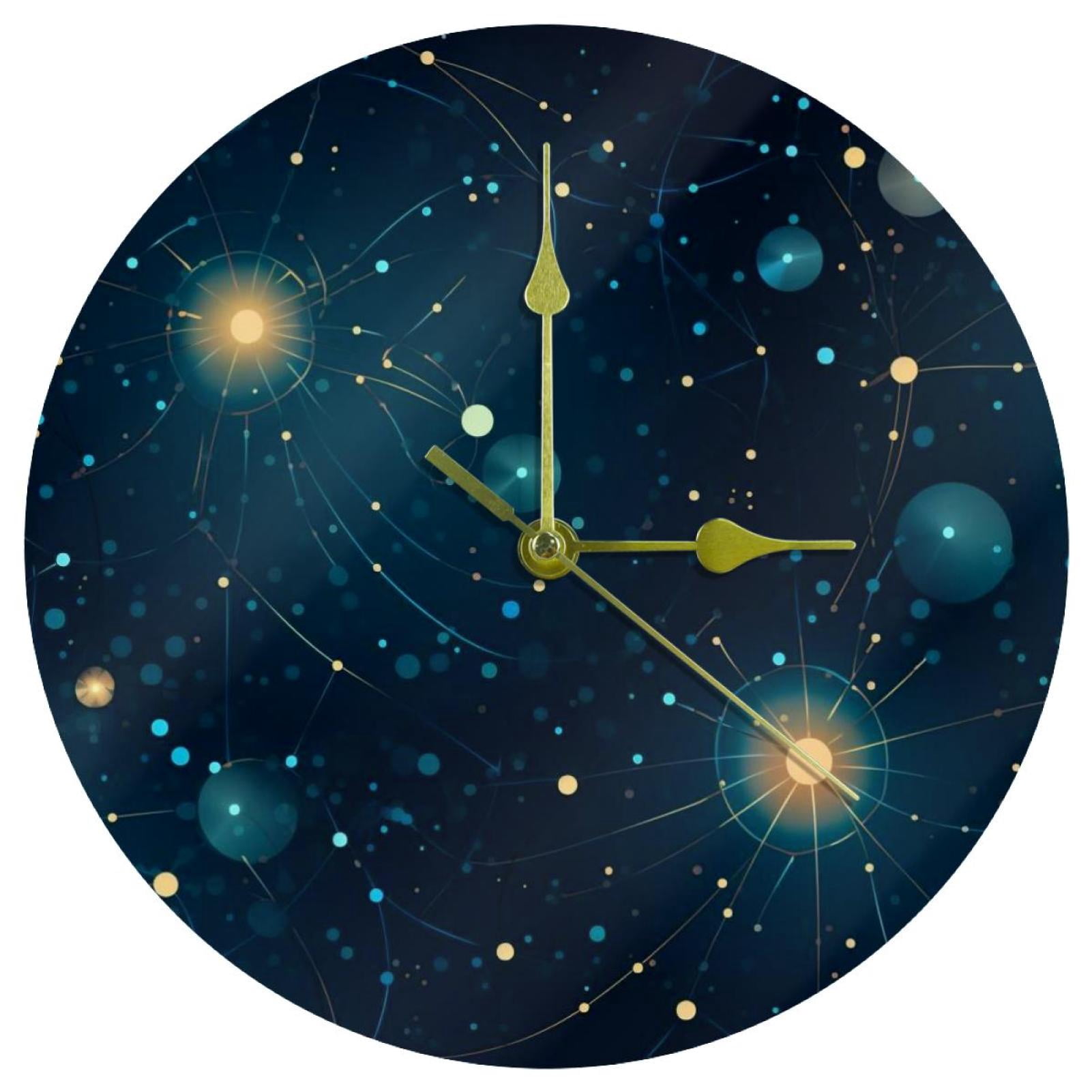 Cancer Circular Acrylic Wall Clock - Elegant Timepiece for Home with ...