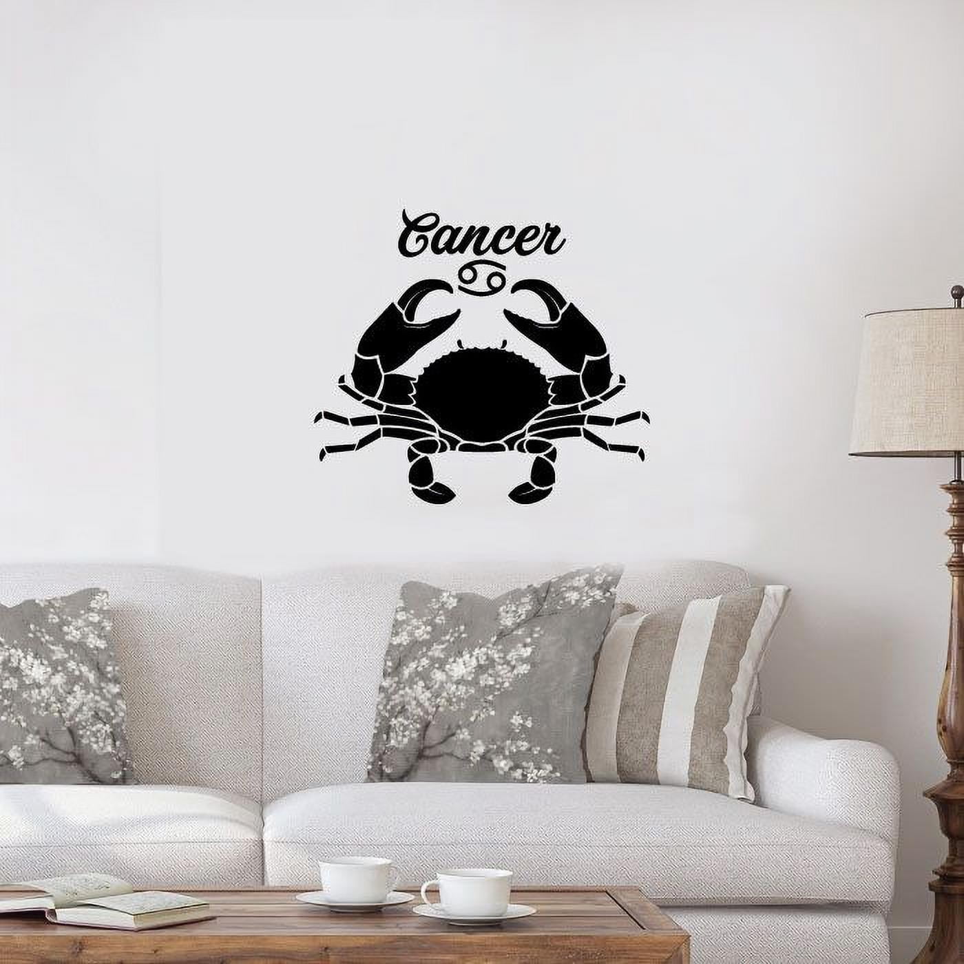 Cancer Crab Symbol Silhouette Water Sign Symbol Horoscope Astrological ...