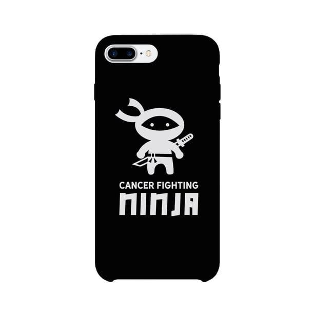 Cancer Fighting Ninja Black Phone Case - Walmart Business Supplies