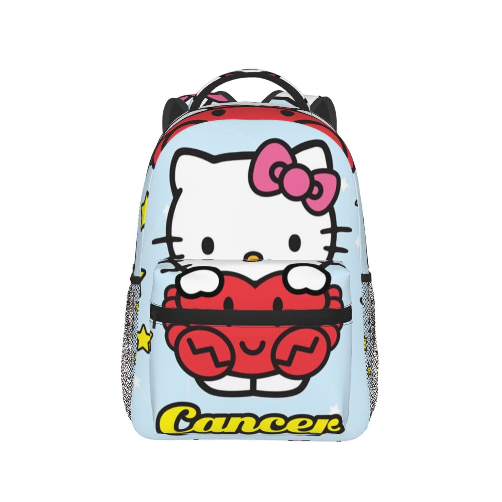 Cancer Hello Kitty Backpack,Polyester Travel Backpack for Women Men ...