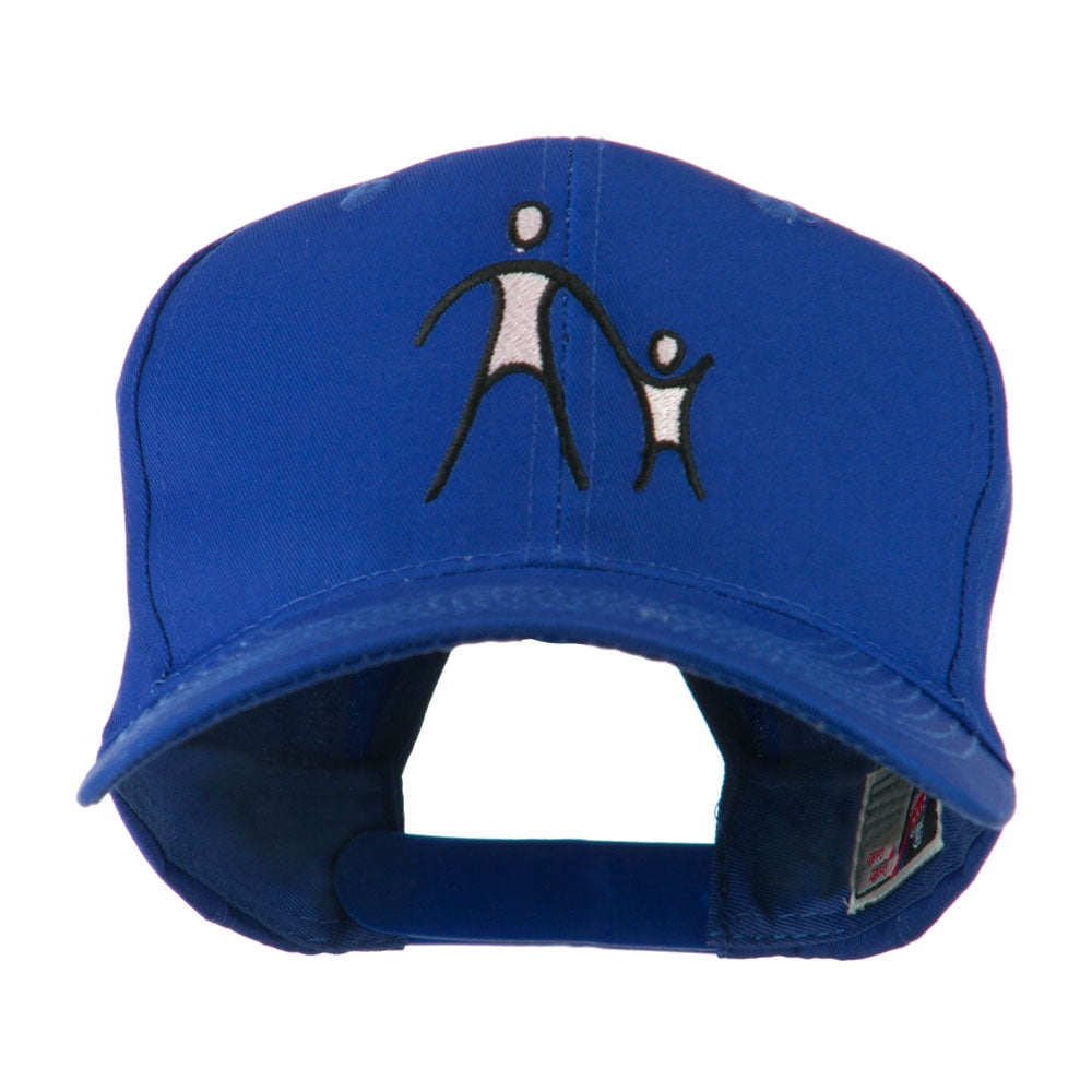 Cancer Hope Logo Embroidered Cap - Royal OSFM - Walmart.com