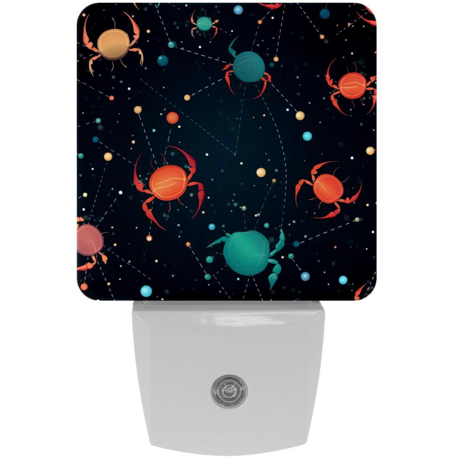 Cancer LED Square Night Lights - Energy Efficient Bedside Lamp with ...