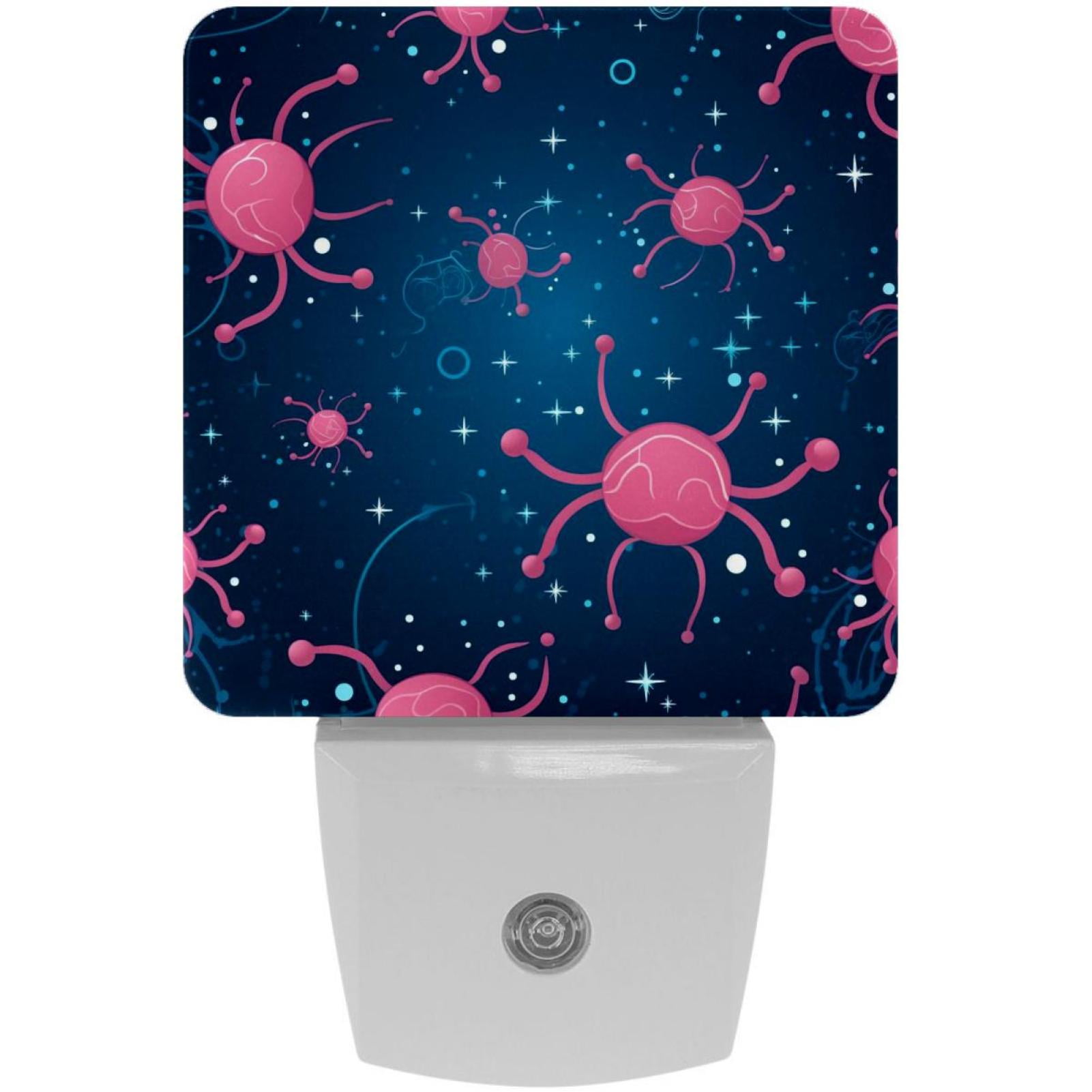 Cancer LED Square Night Lights - Modern Design, Energy Efficient Indoor ...