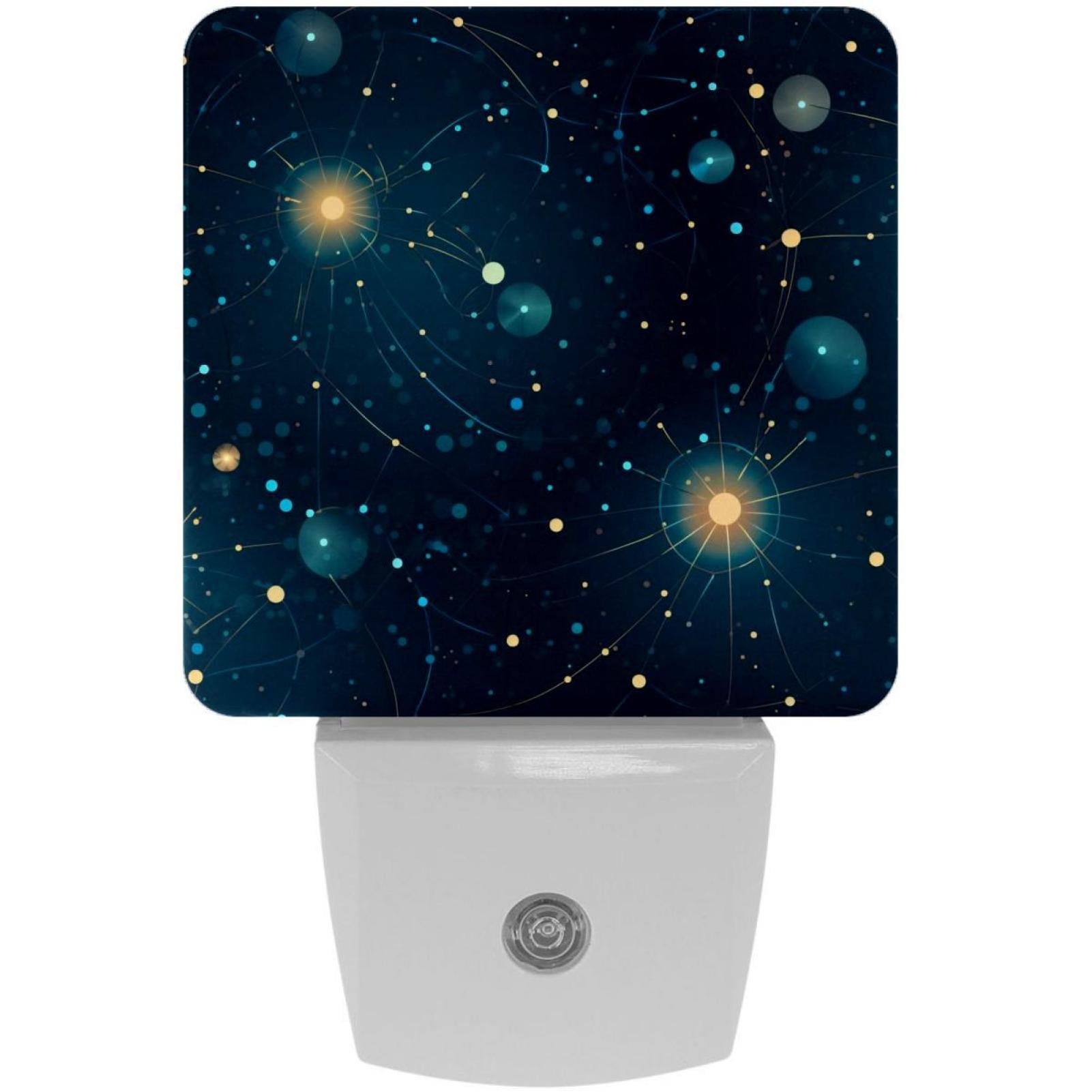 Cancer LED Square Night Lights - Modern Design, Energy Efficient Indoor ...