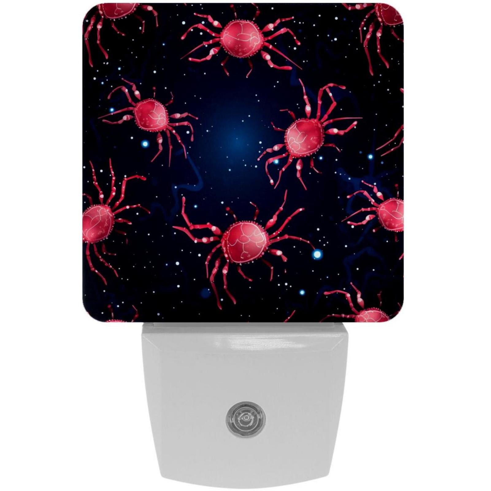 Cancer LED Square Night Lights - Modern Design, Energy Efficient Indoor ...