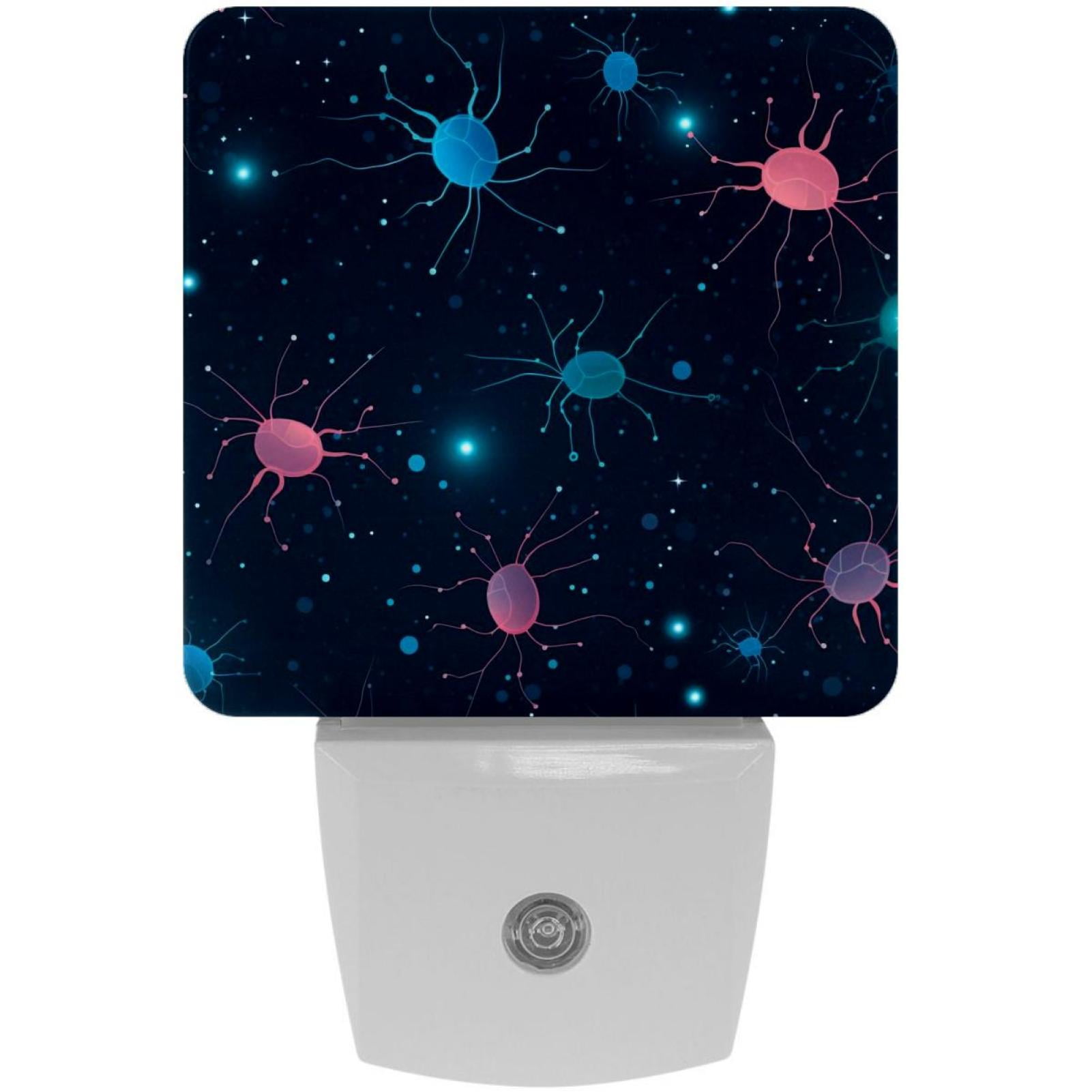 Cancer LED Square Night Lights - Modern Design, Energy Efficient Indoor ...