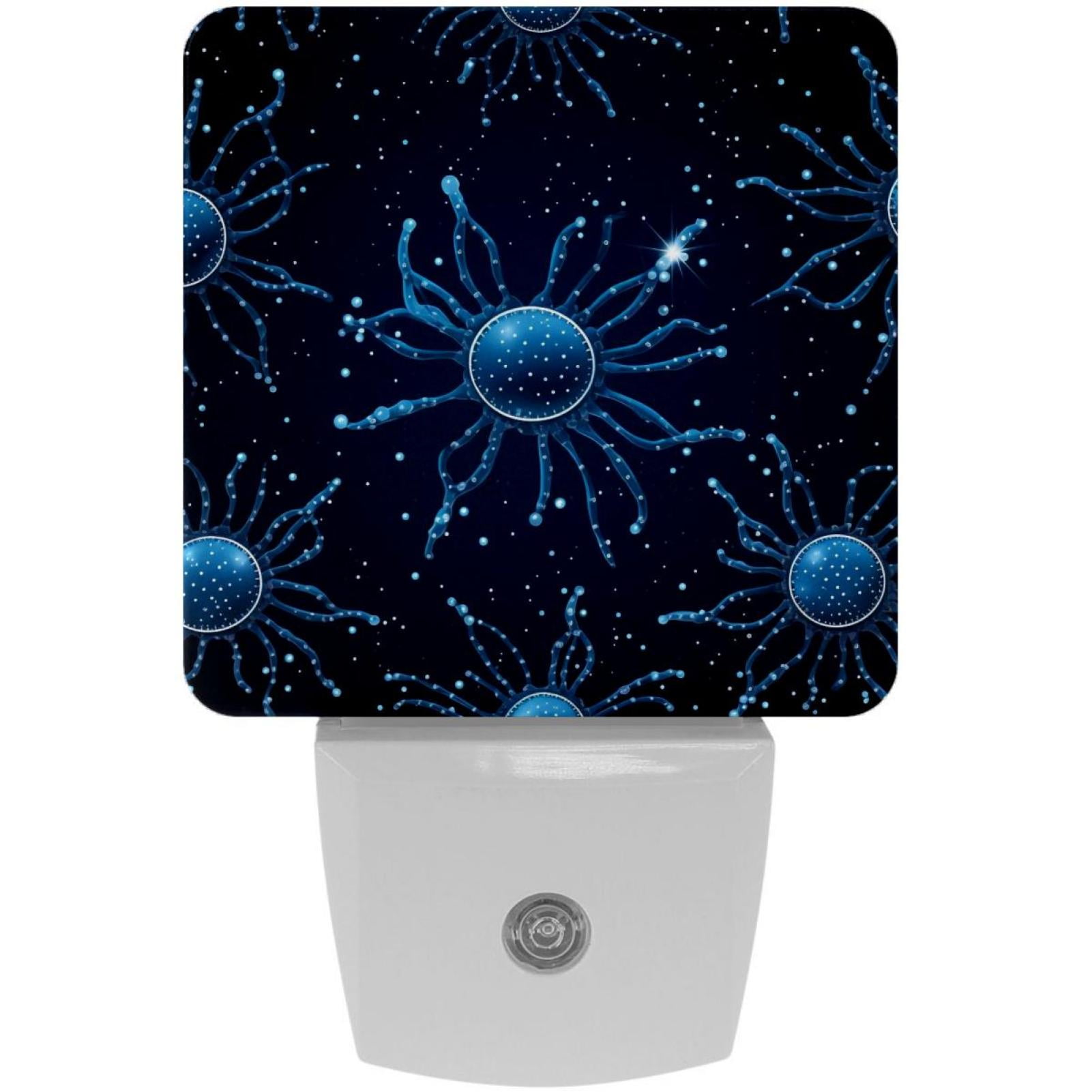 Cancer LED Square Night Lights- Modern and Energy Efficient Bedside ...