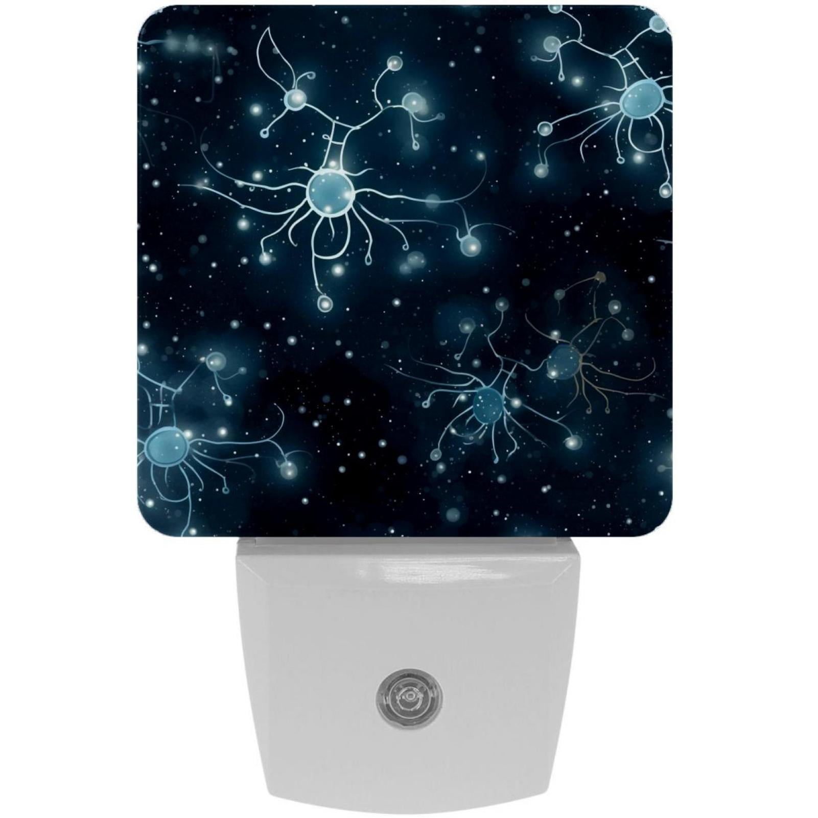 Cancer LED Square Night Lights - Modern and Versatile Plug-in Lighting ...